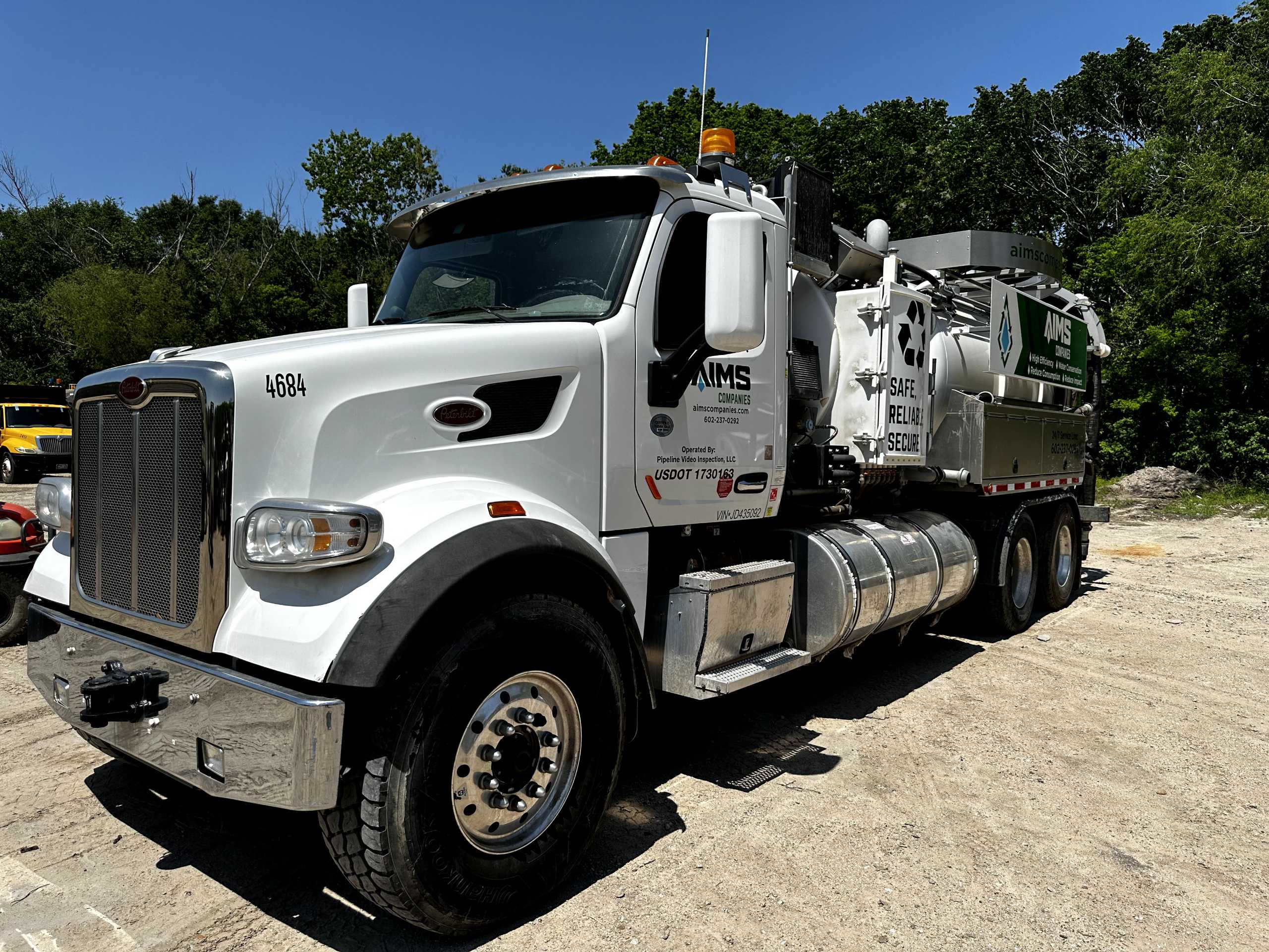 2018 PETERBILT 567 HYDRO EXCAVATOR TRUCK