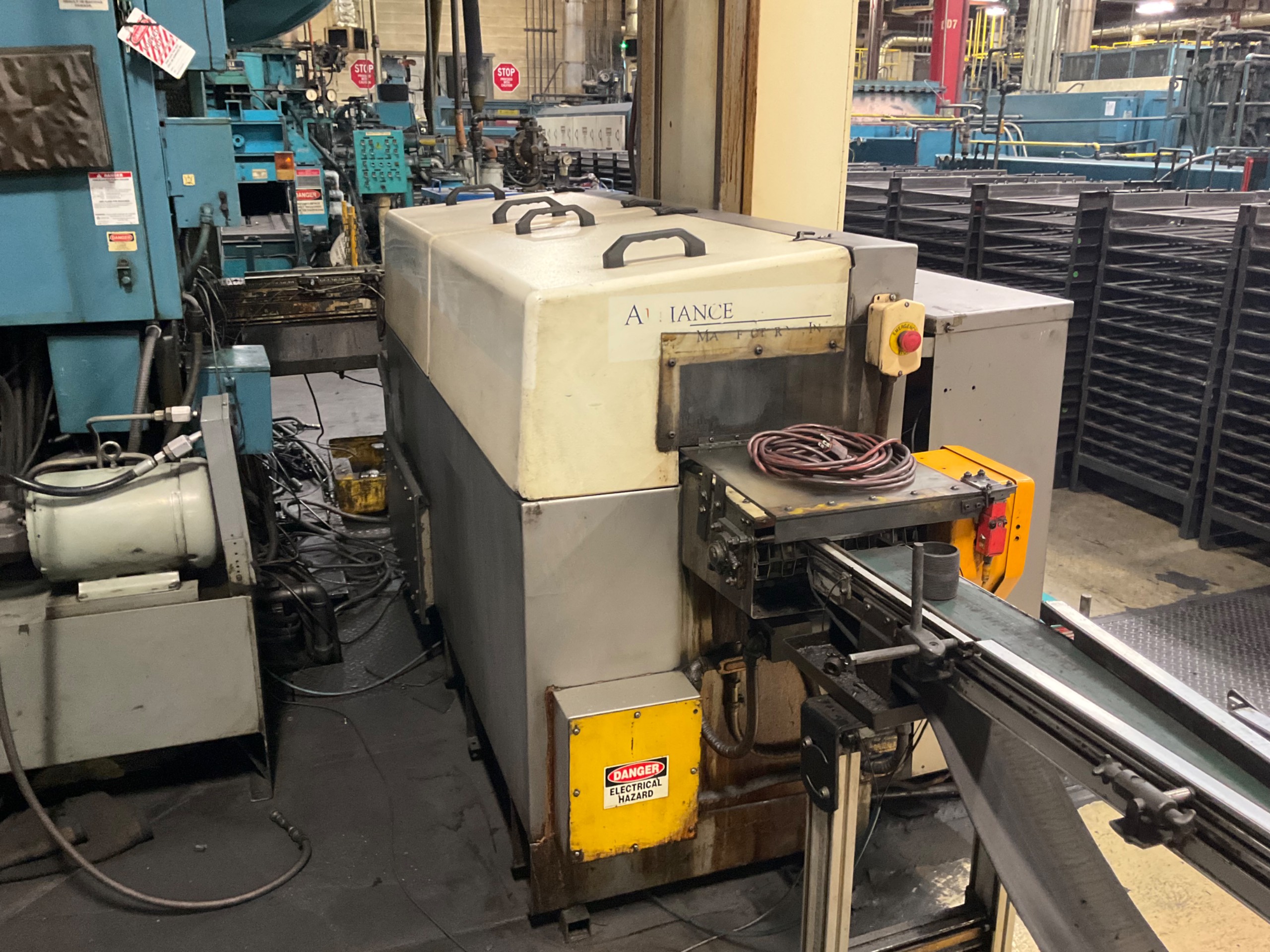 ALLIANCE MANUFACTURING AQUAMASTER CB-1200E PARTS WASHING MACHINE