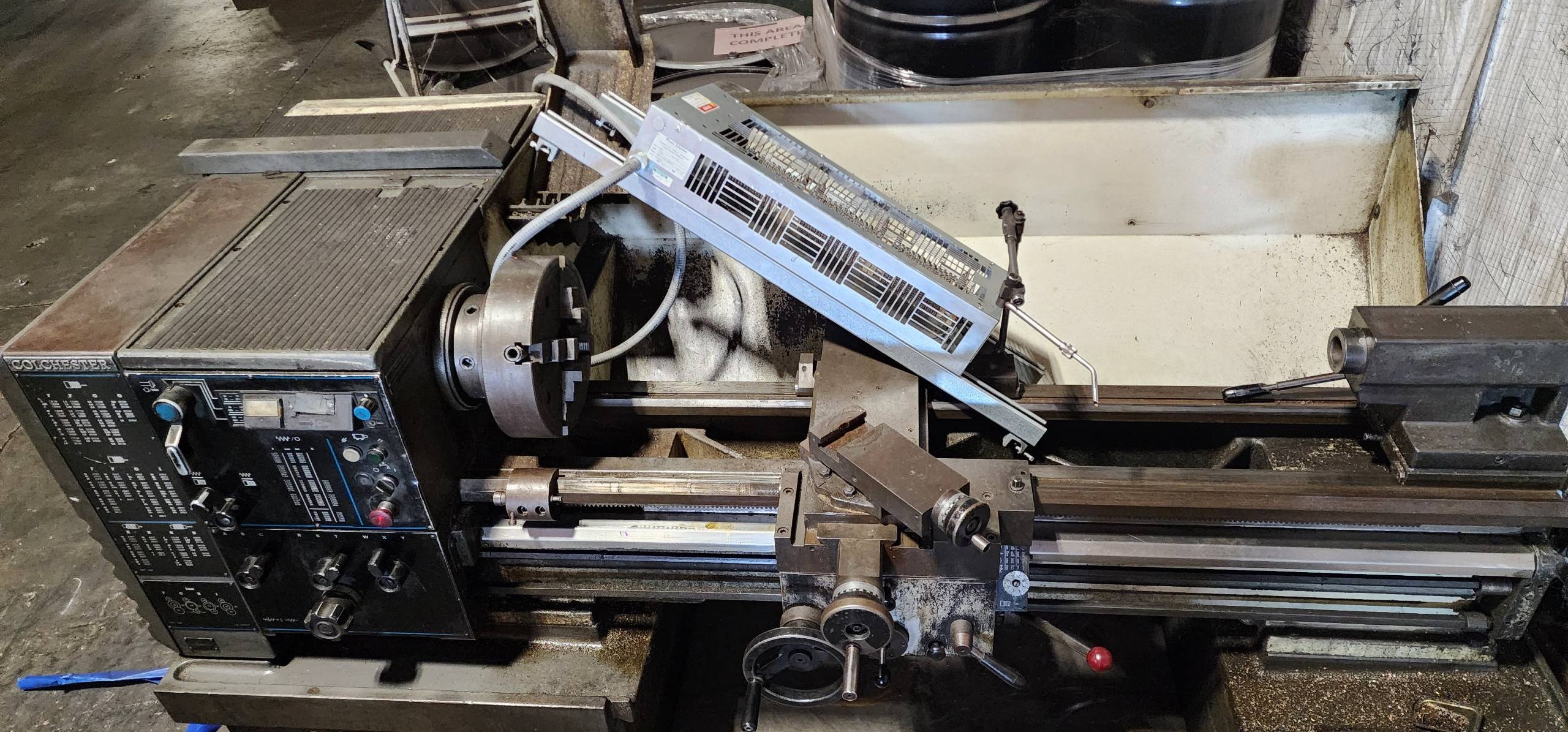 CLAUSING-COLCHESTER 8031VS MANUAL LATHE