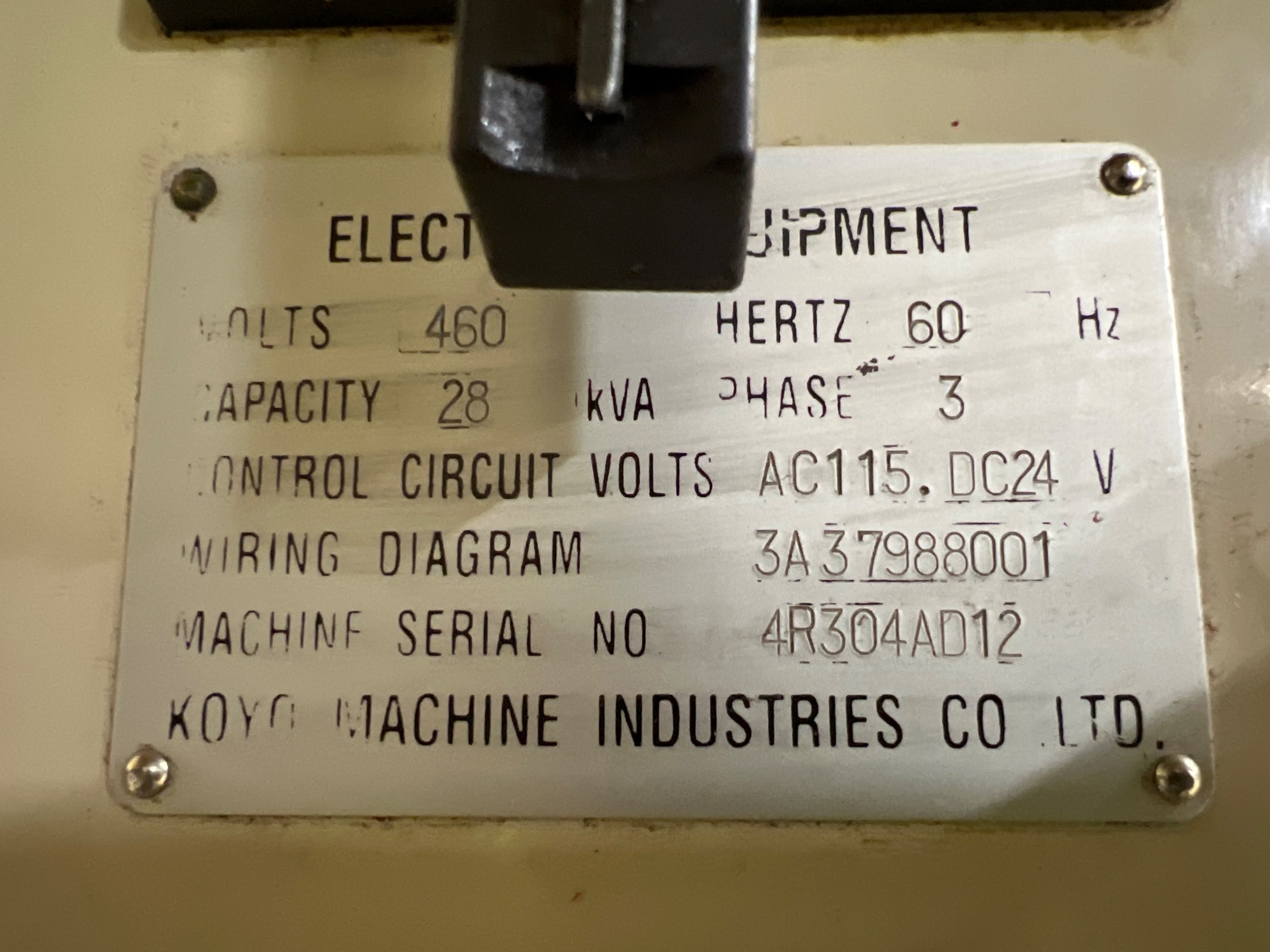 KOYO 3RG-450II SINGLE DISC SURFACE GRINDER For Sale | Aucto