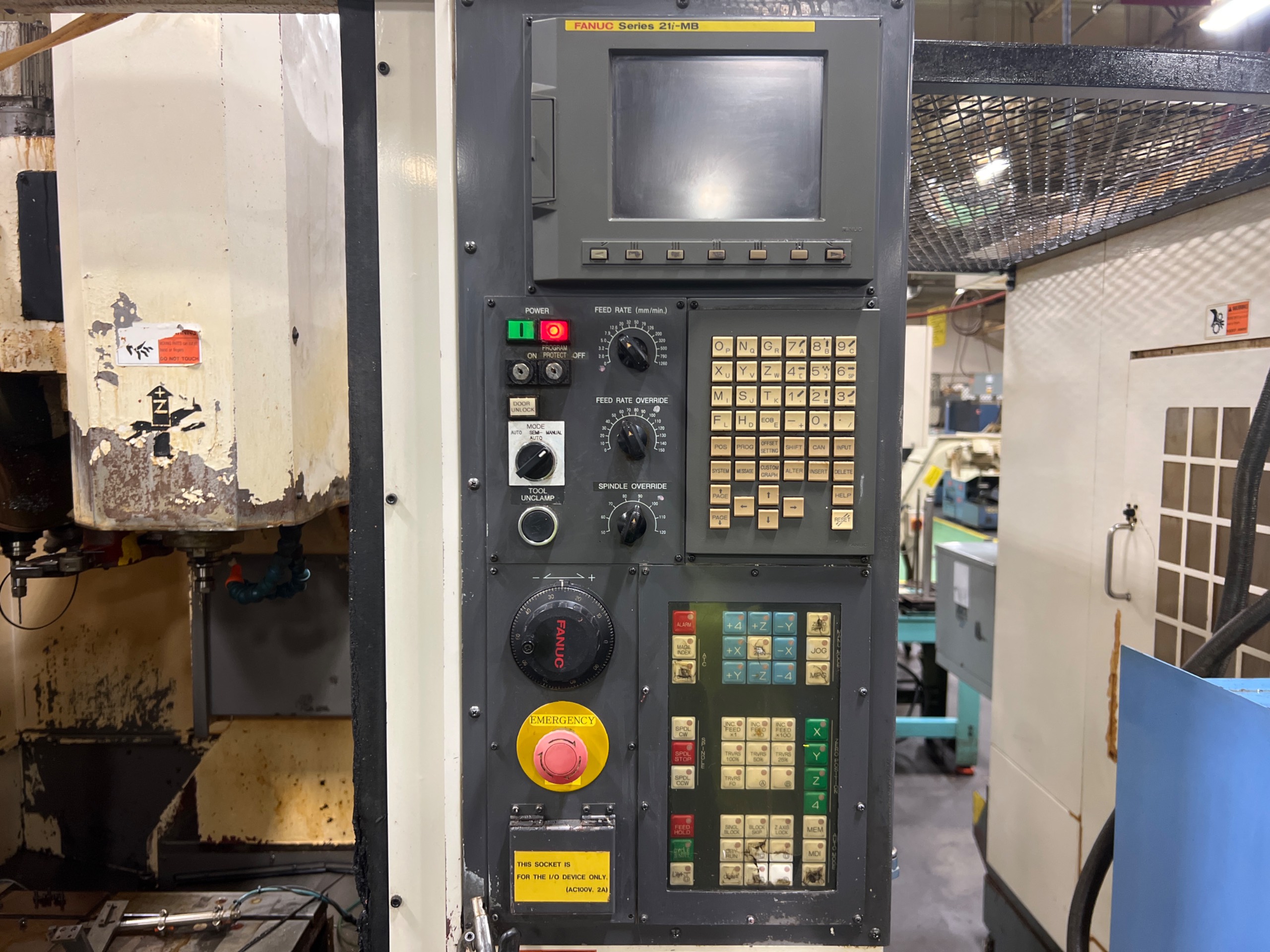 2003 TOYOSK TVT301S VERTICAL MACHINING CENTER For Sale | Aucto