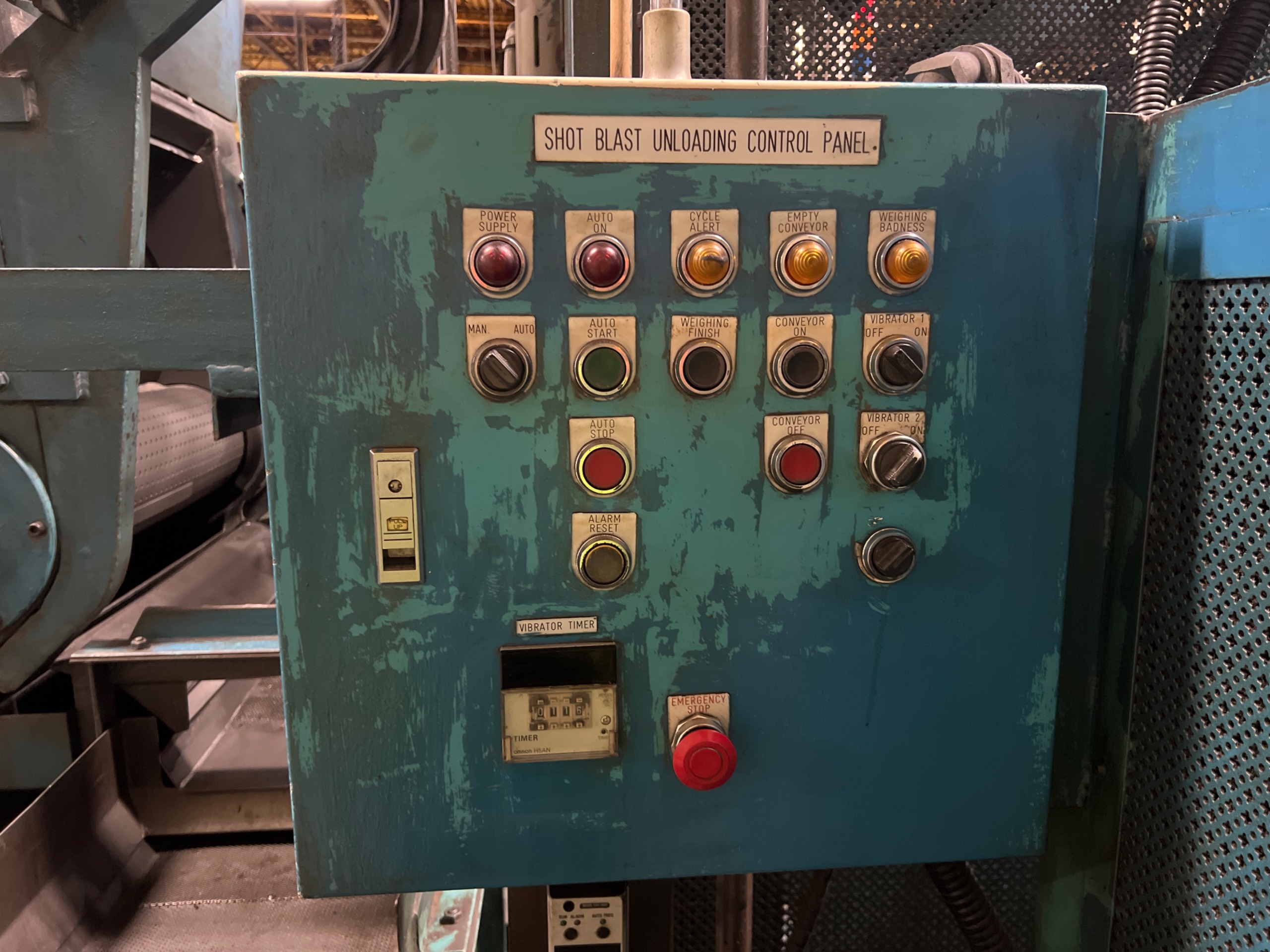 1989 FK NBM TC-100 SHOT BLAST MACHINE