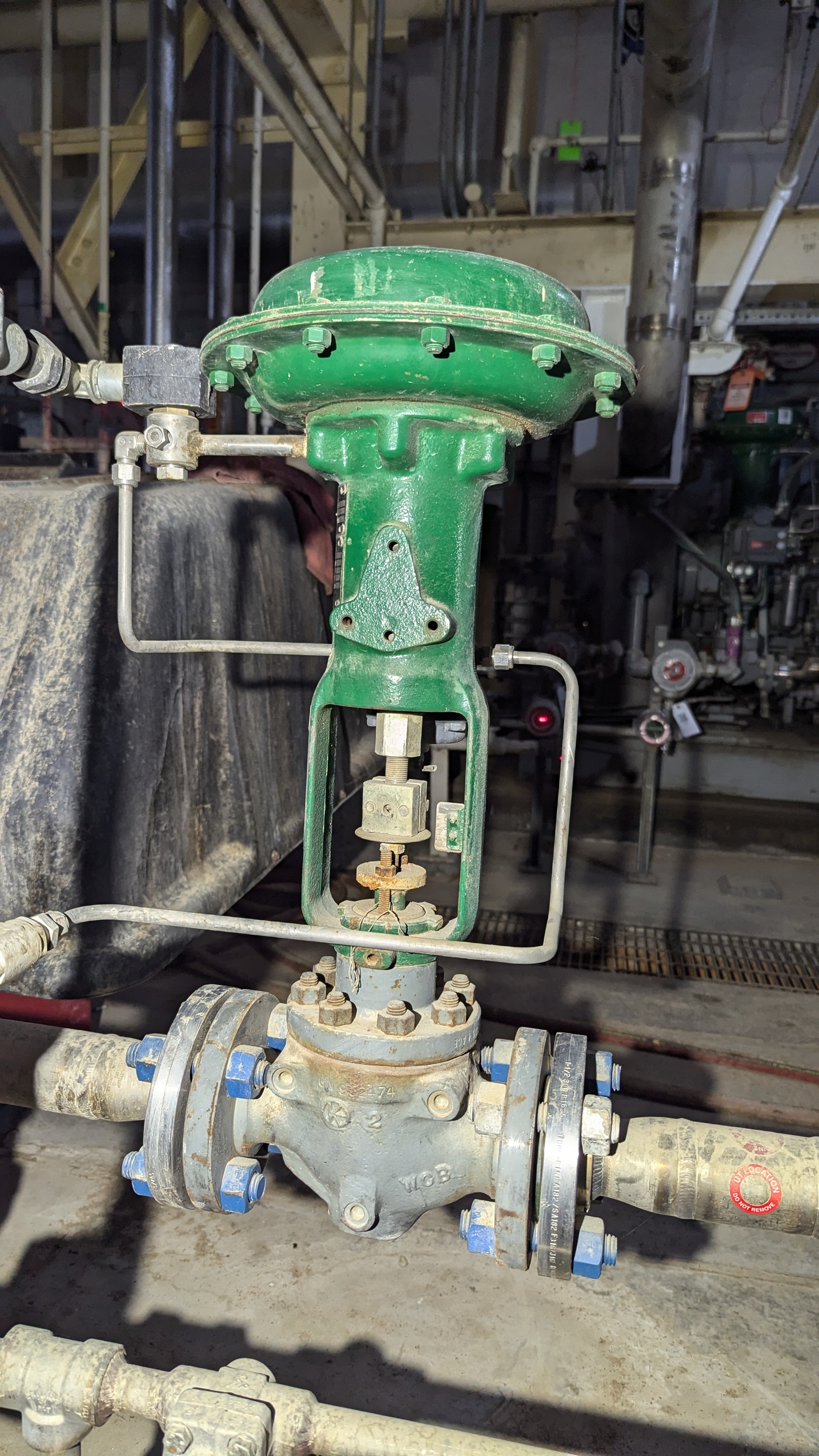 FISHER STL CONTROL VALVE & 667 ACTUATOR ASSEMBLY For Sale | Aucto