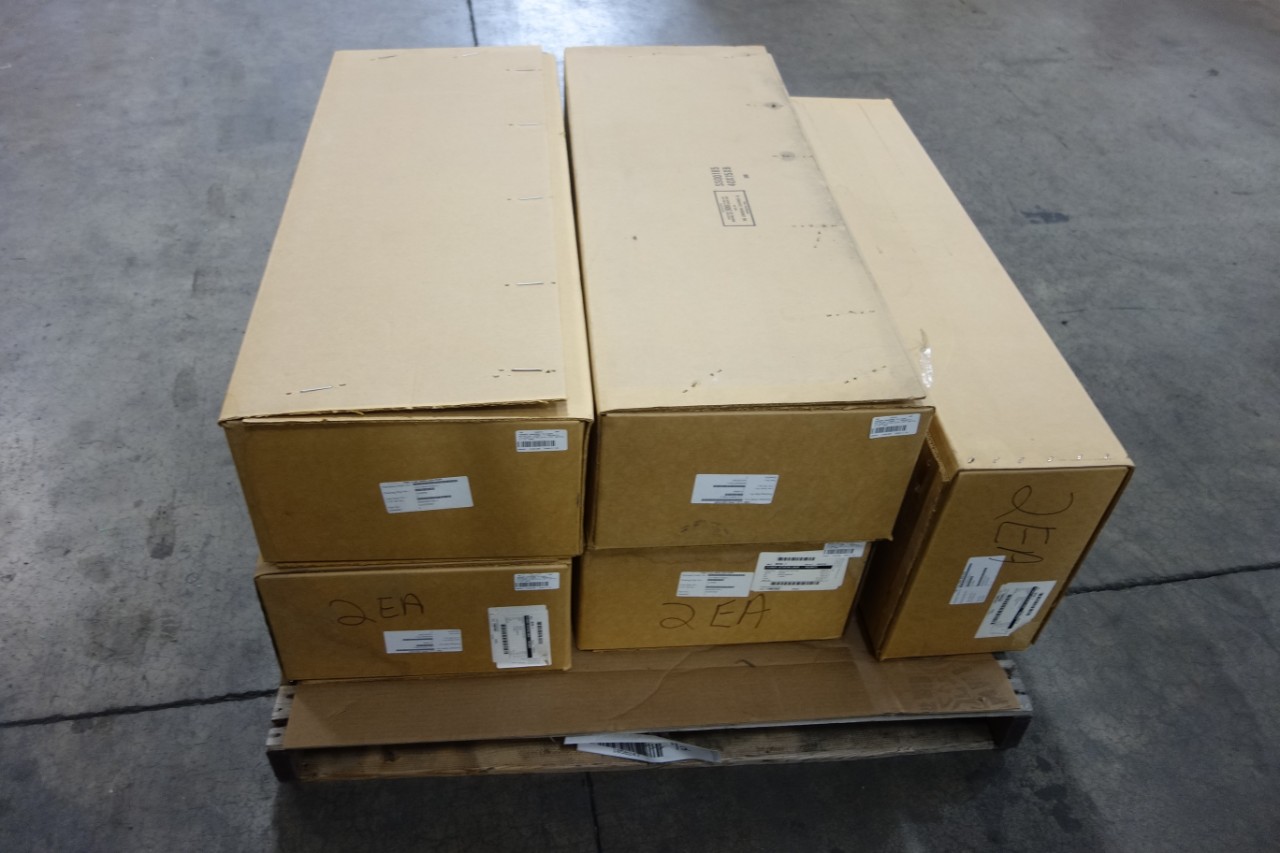 LOT OF 5 NORGREN PNEUMATIC CYLINDER FITTED WITH LIMIT SWITCH