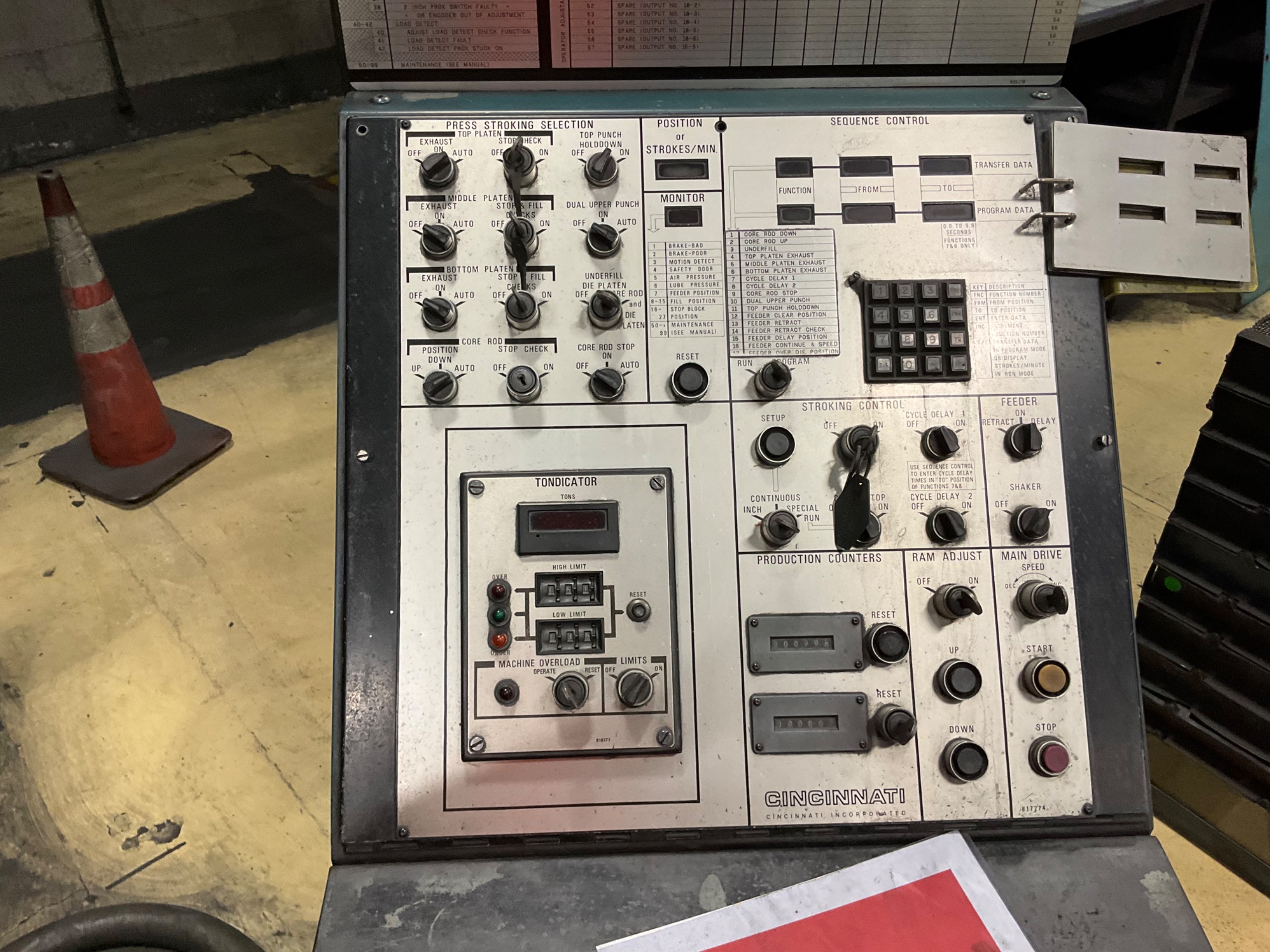 CINCINNATI 66-DC-4-1/2 COMPACTING PRESS For Sale | Aucto