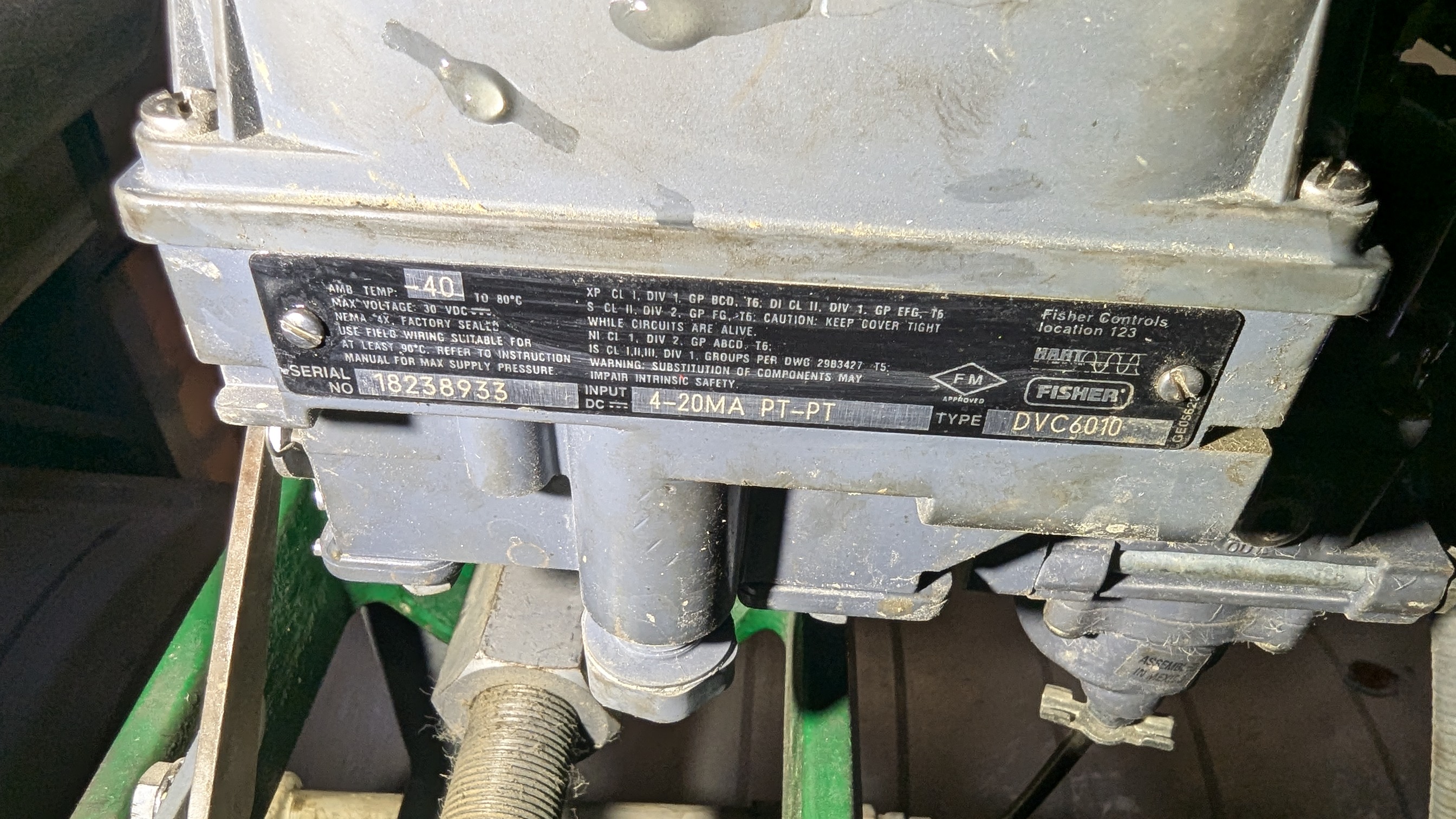 FISHER DVC6010 VALVE CONTROLLER For Sale | Aucto