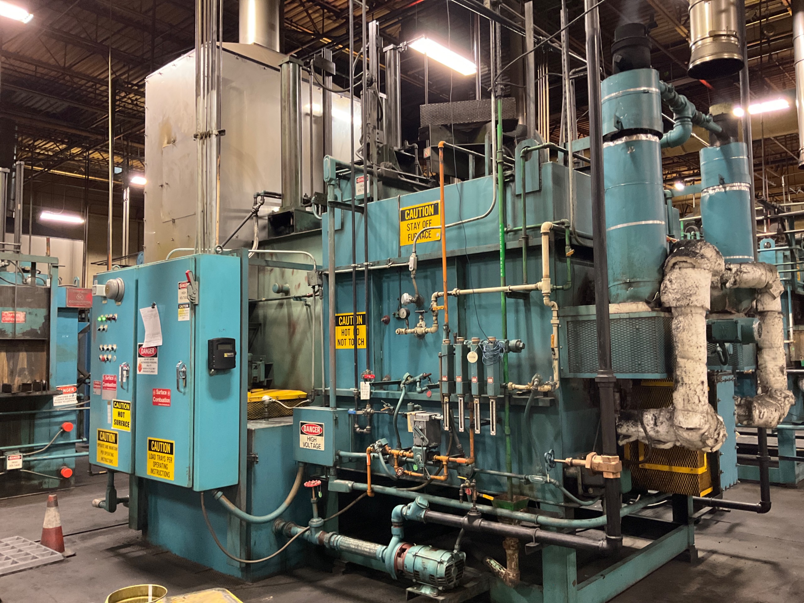 SURFACE COMBUSTION 3-24-36-24 ALLCASE 1800 F CARBURIZING FURNACE
