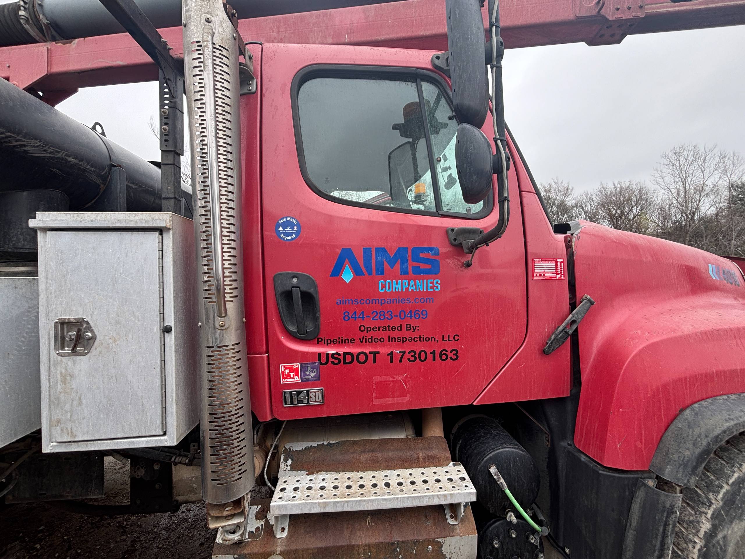 2012 FREIGHTLINER & VACTOR MFG 114SD VACTOR 2100 VACUUM TRUCK
