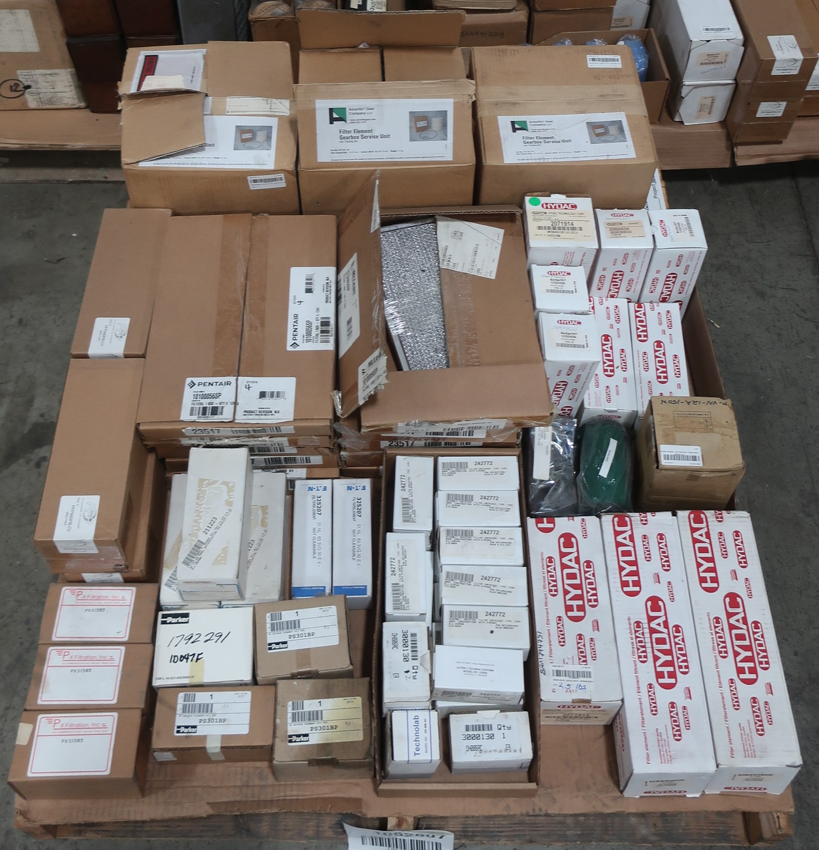 3 PALLETS OF ASSORTED FILTERS