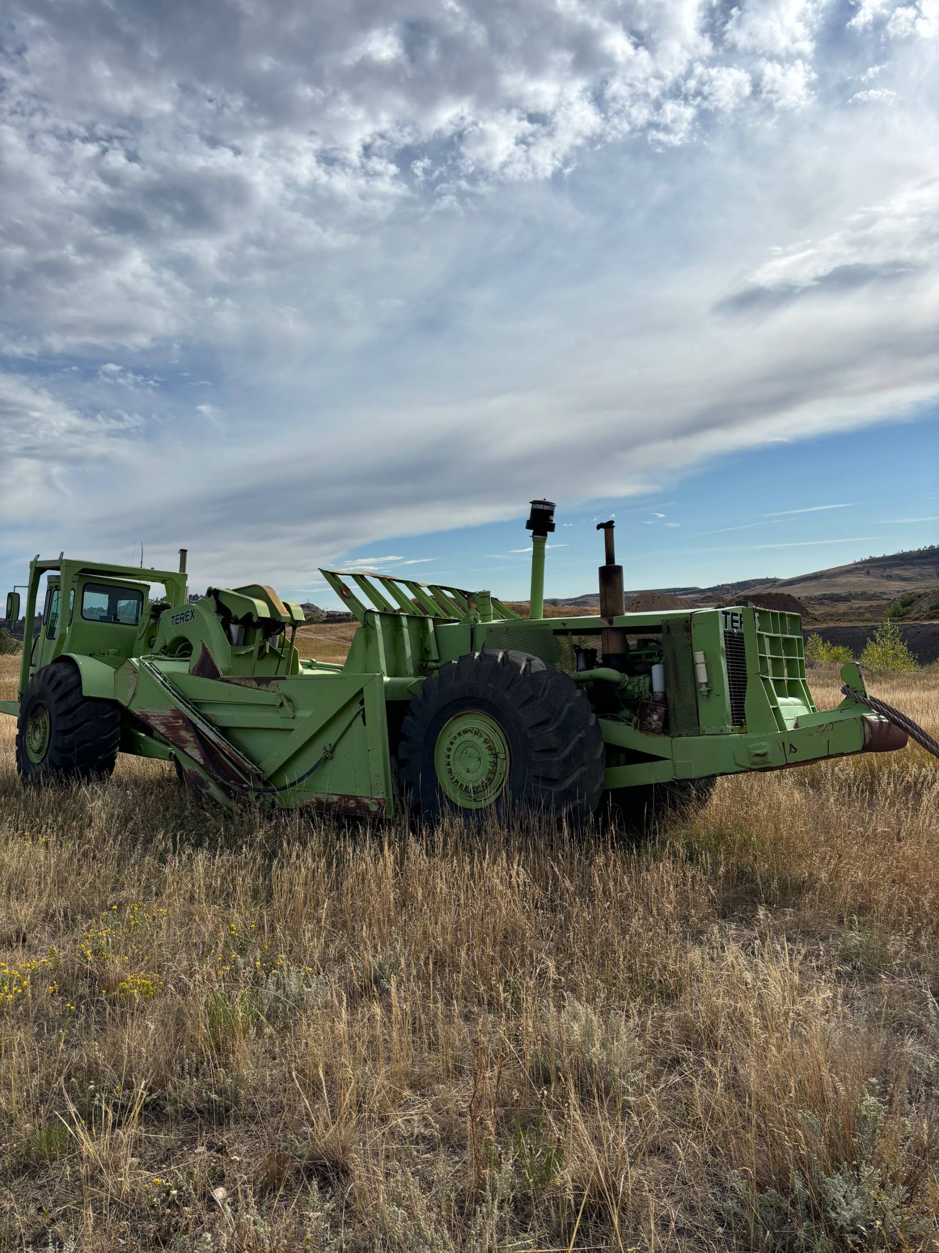 1970 TEREX 13UOT MOTOR SCRAPER