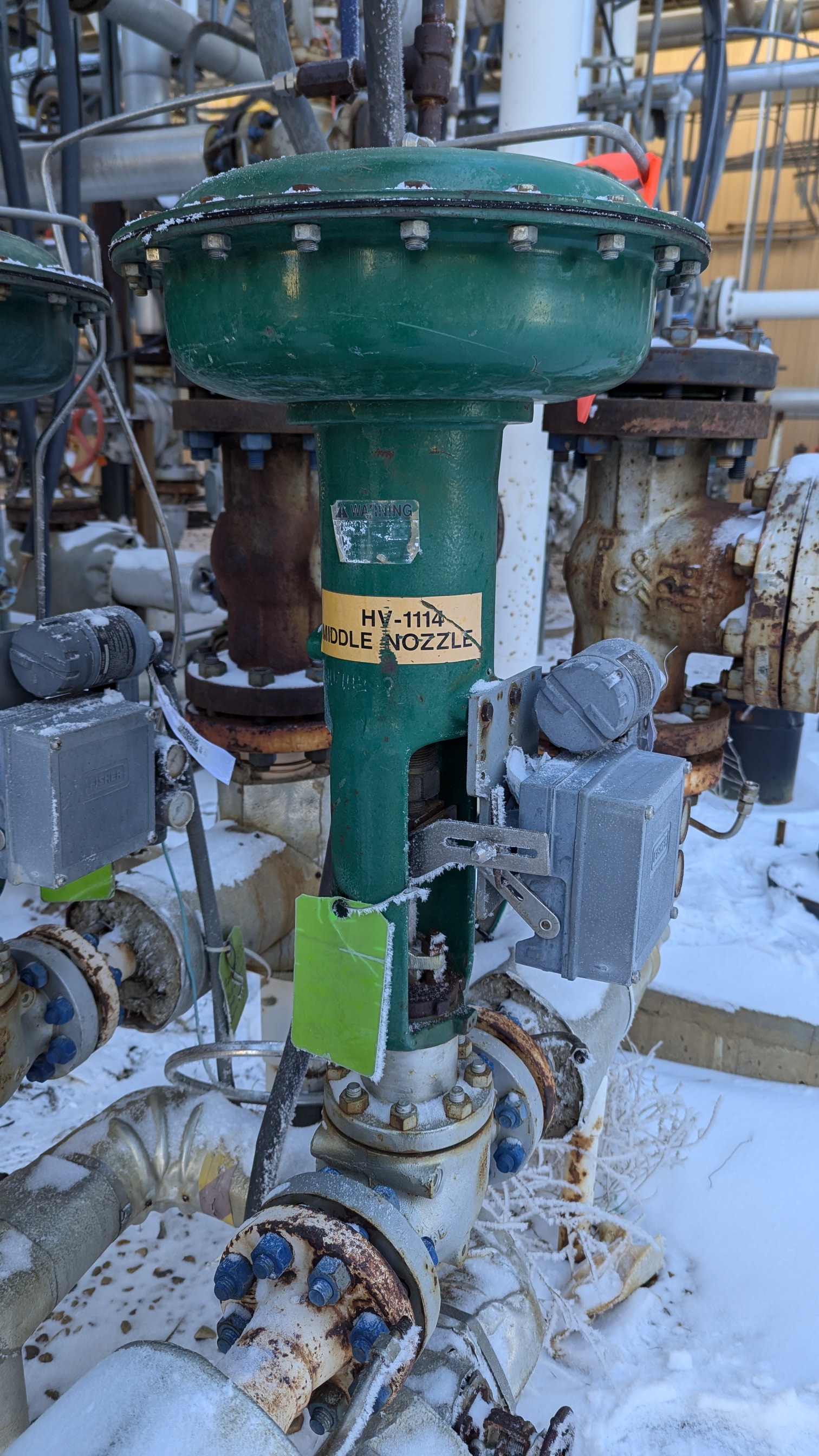 FISHER ET CONTROL VALVE & 657 ACTUATOR ASSEMBLY For Sale | Aucto