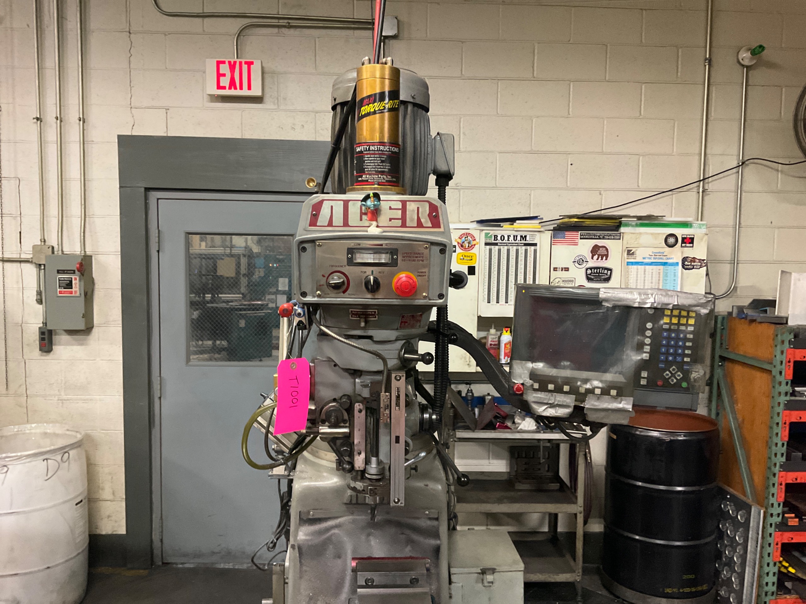 2011 ACER EVS-3VK VERTICAL MILLING MACHINE