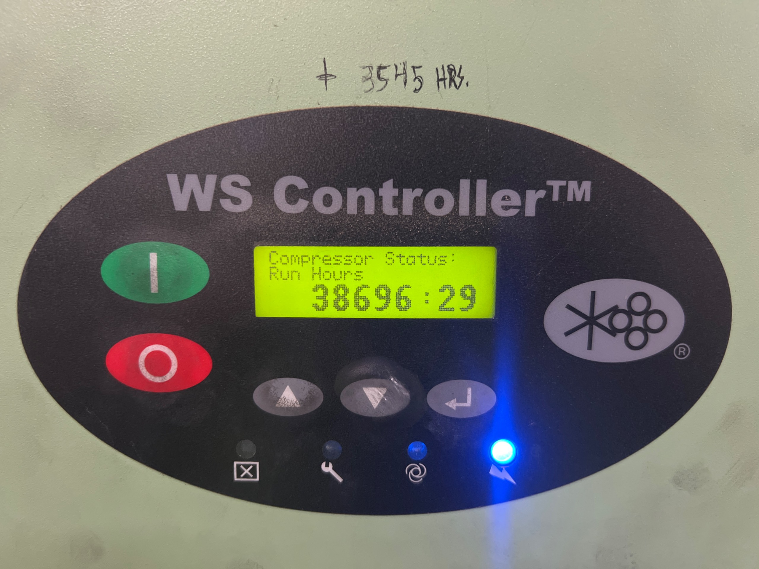 2017 SULLAIR 5509B AC STATIONARY AIR COMPRESSOR