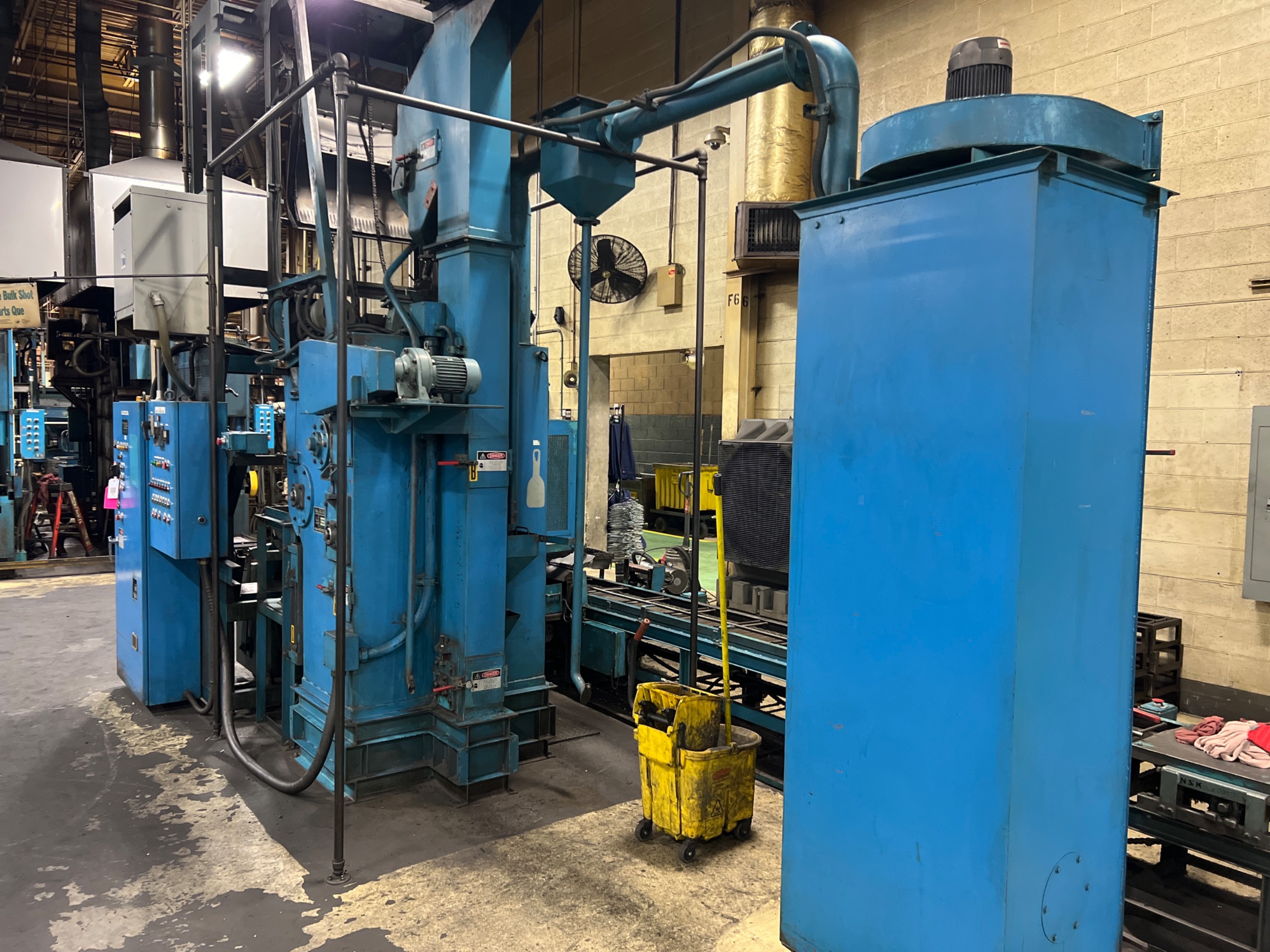 1989 FK NBM TC-100 SHOT BLAST MACHINE