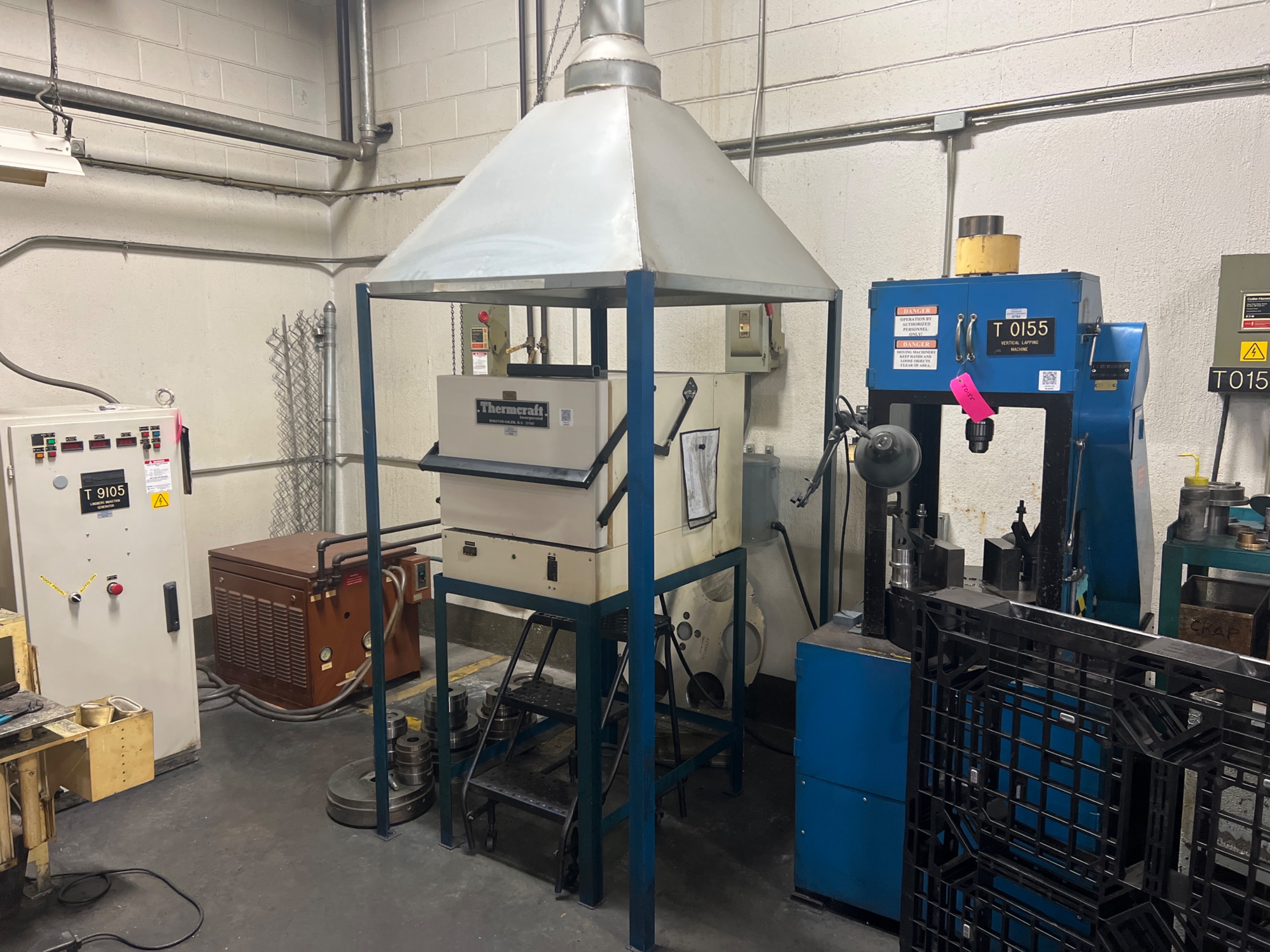 THERMCRAFT INCORPORATED SSB-12-12-18-1C-L-J8154/1A 1400 DEGREE FURNACE ...