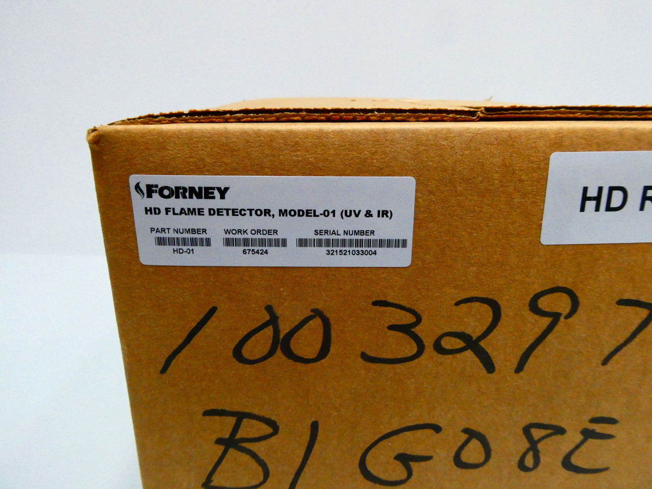 SKU 1005209 - FORNEY HD-01 HD FLAME DETECTOR