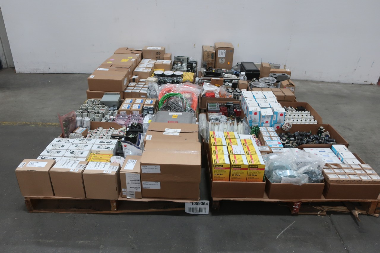 SKU 1059364 -4 PALLETS OF ASSORTED ELECTRICAL