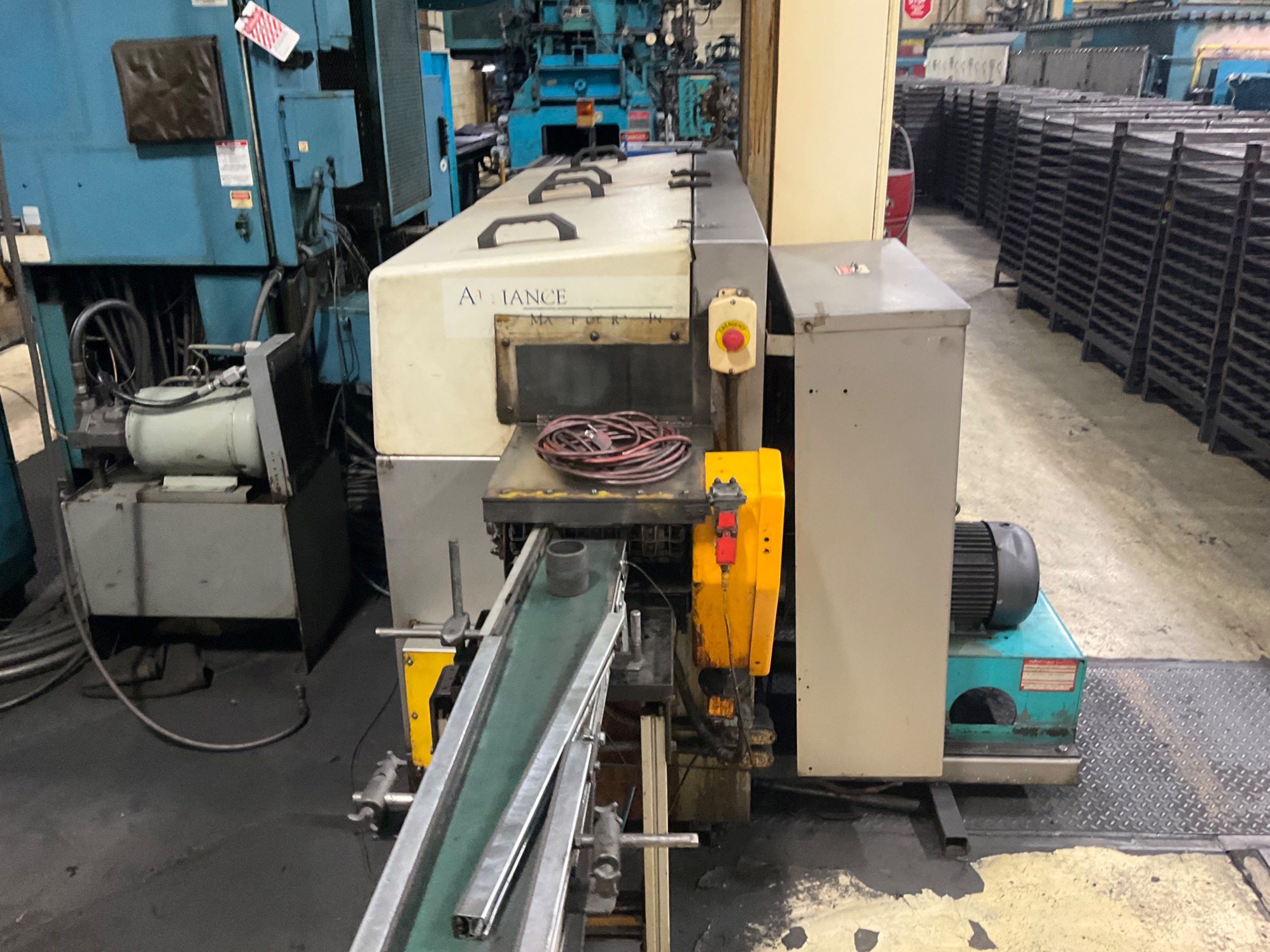 ALLIANCE MANUFACTURING AQUAMASTER CB-1200E PARTS WASHING MACHINE