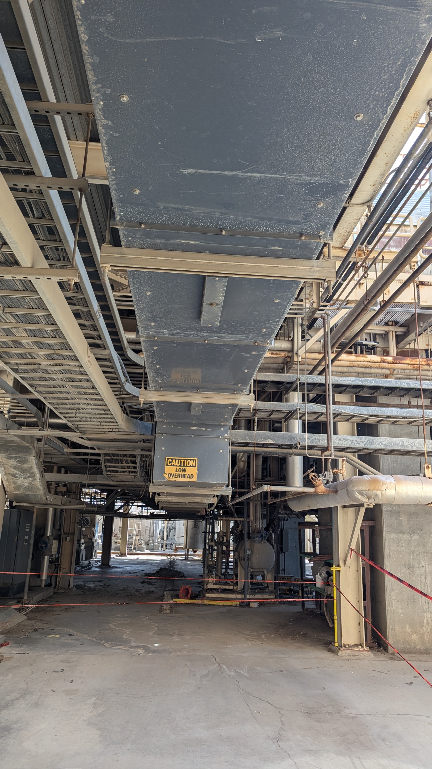 BUS DUCT TRAY FROM ELECTRICAL ROOM TO GENERATOR