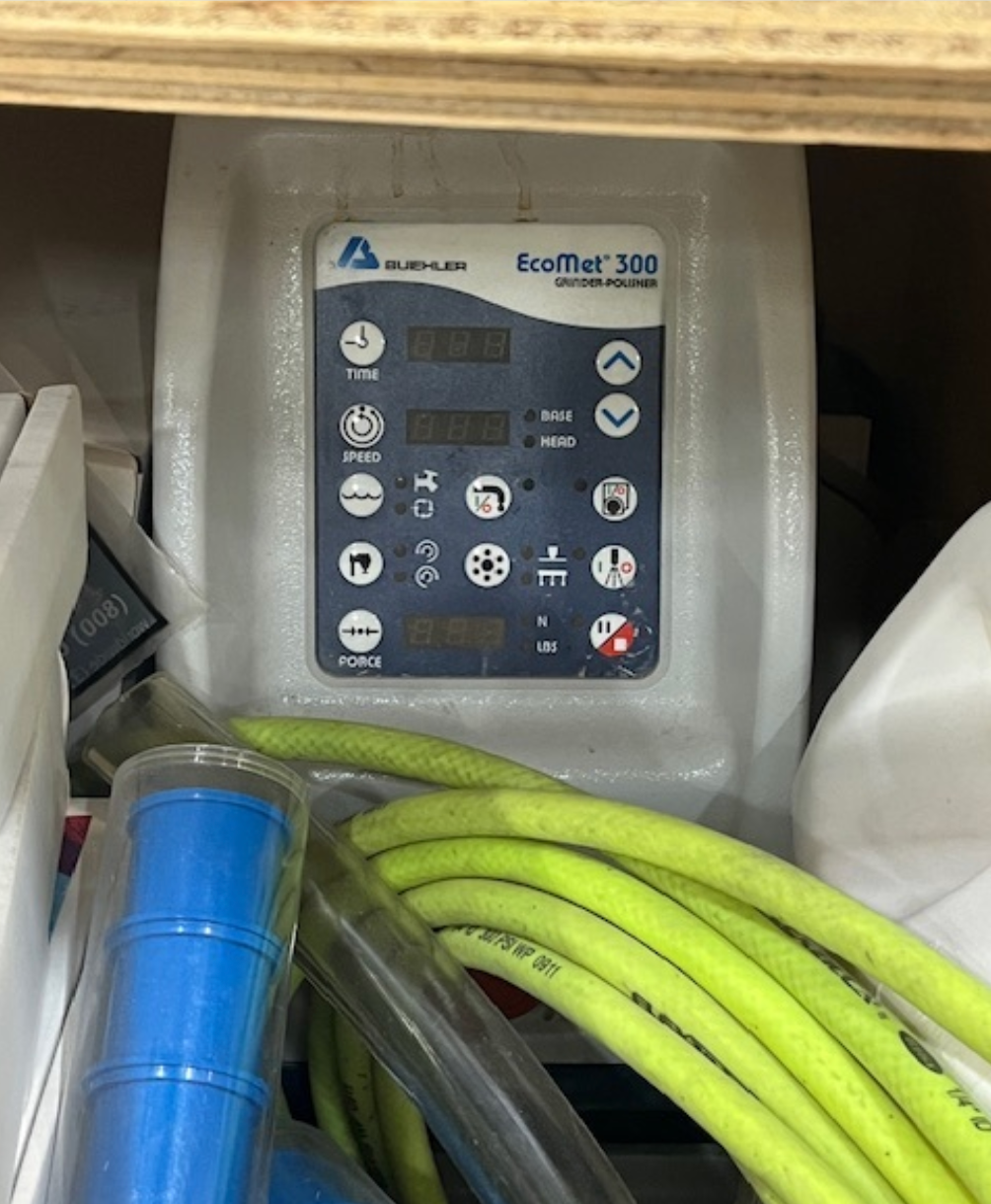 QTY 2: BUHLER ECOMET 300 GRINDER POLISHERS