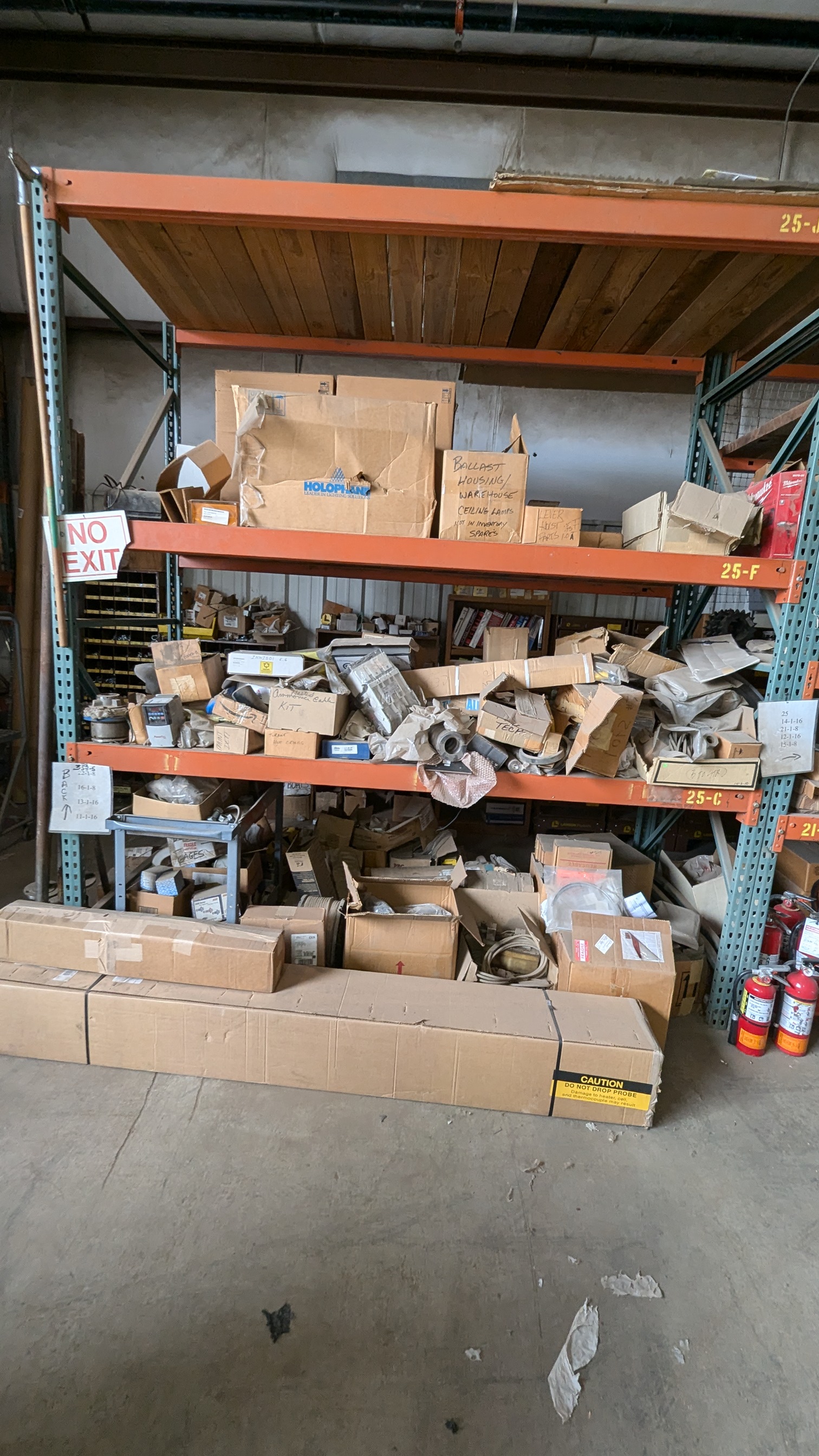 BULK QTY OF SPARE PARTS INVENTORY