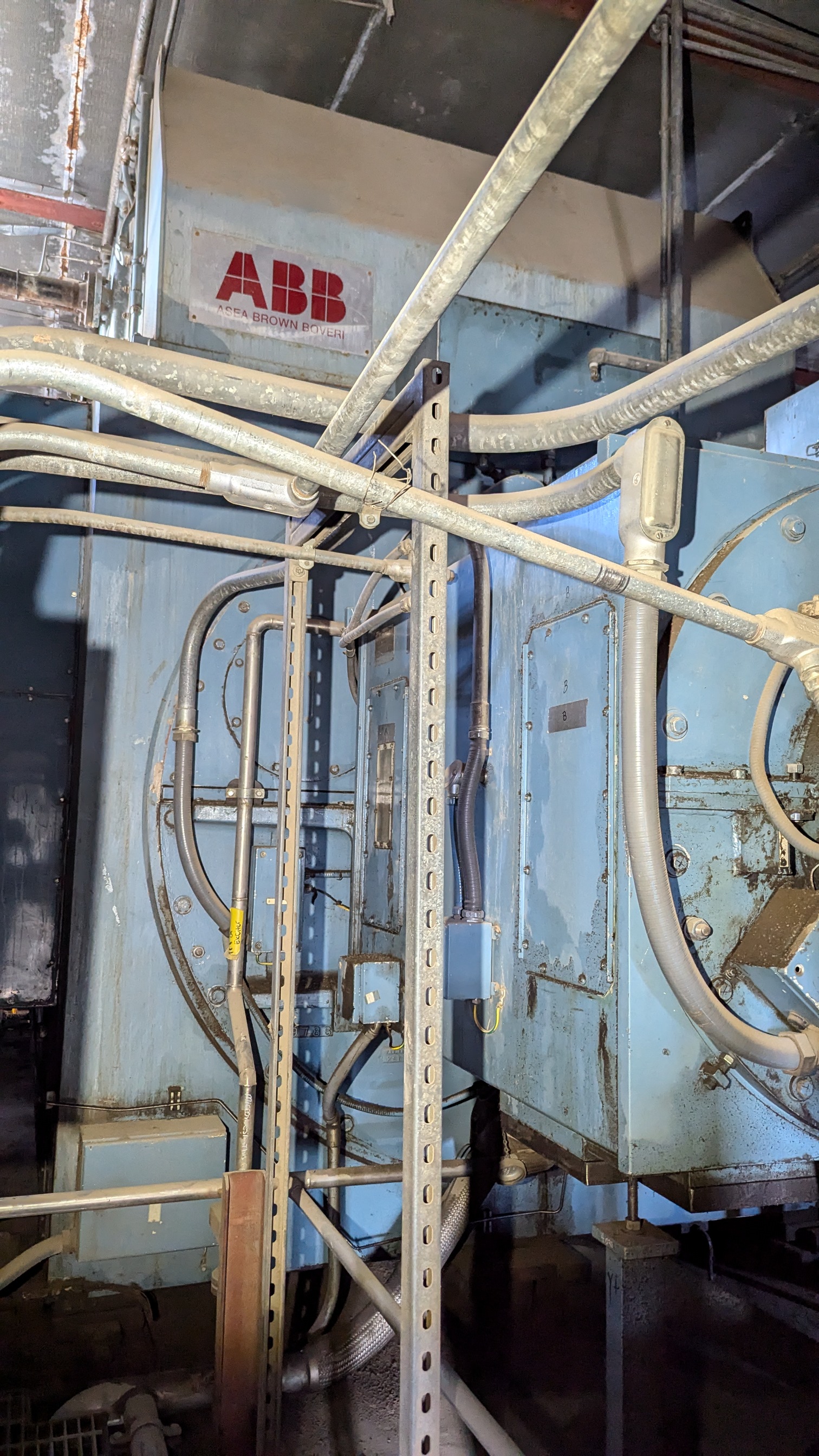 ABB HIGH PRESSURE TURBINE SYSTEM WITH 45 MVA GENERATOR