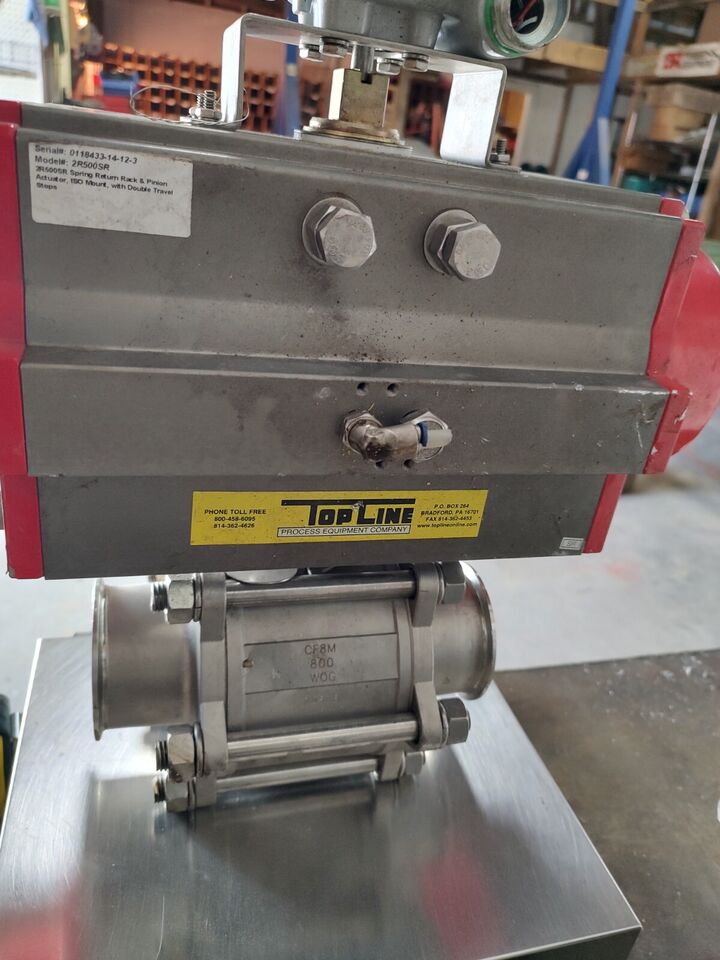 TRIAC 2R500SR ACTUATOR WITH APL-210N LIMIT SWITCH BOX For Sale | Aucto