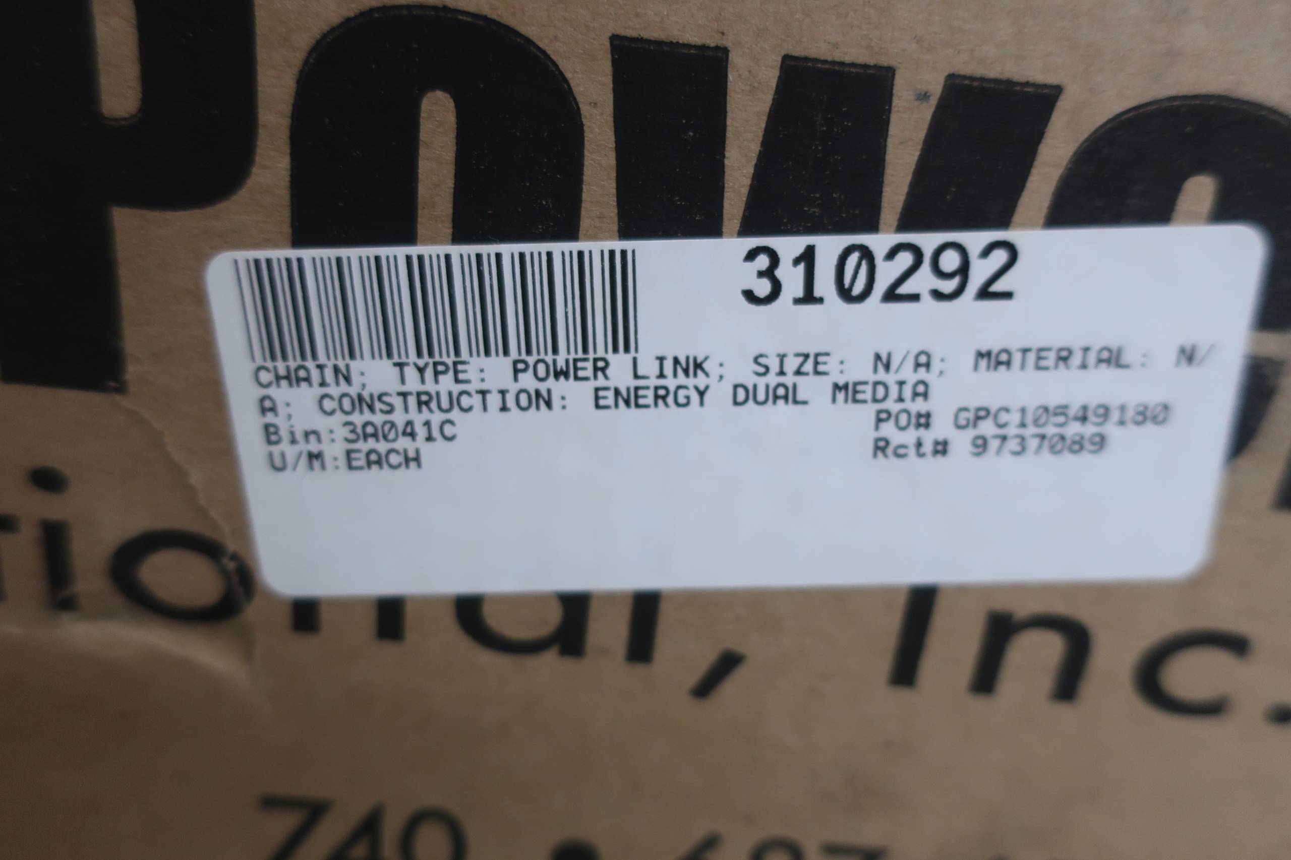 3 PALLETS OF ASSORTED POWER TRANSMISSION REPLACEMENT PARTS