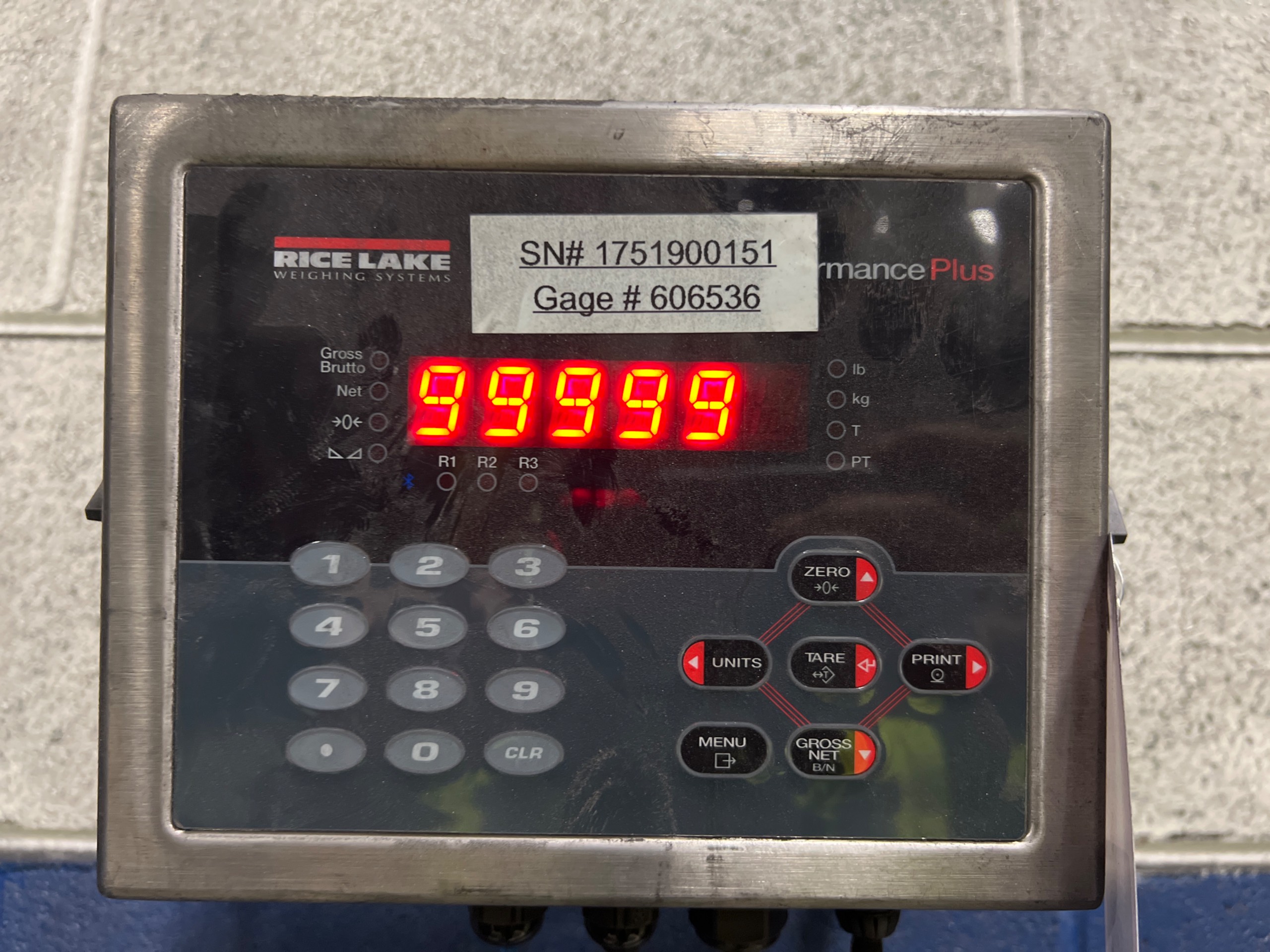 RICE LAKE FLOOR SCALE