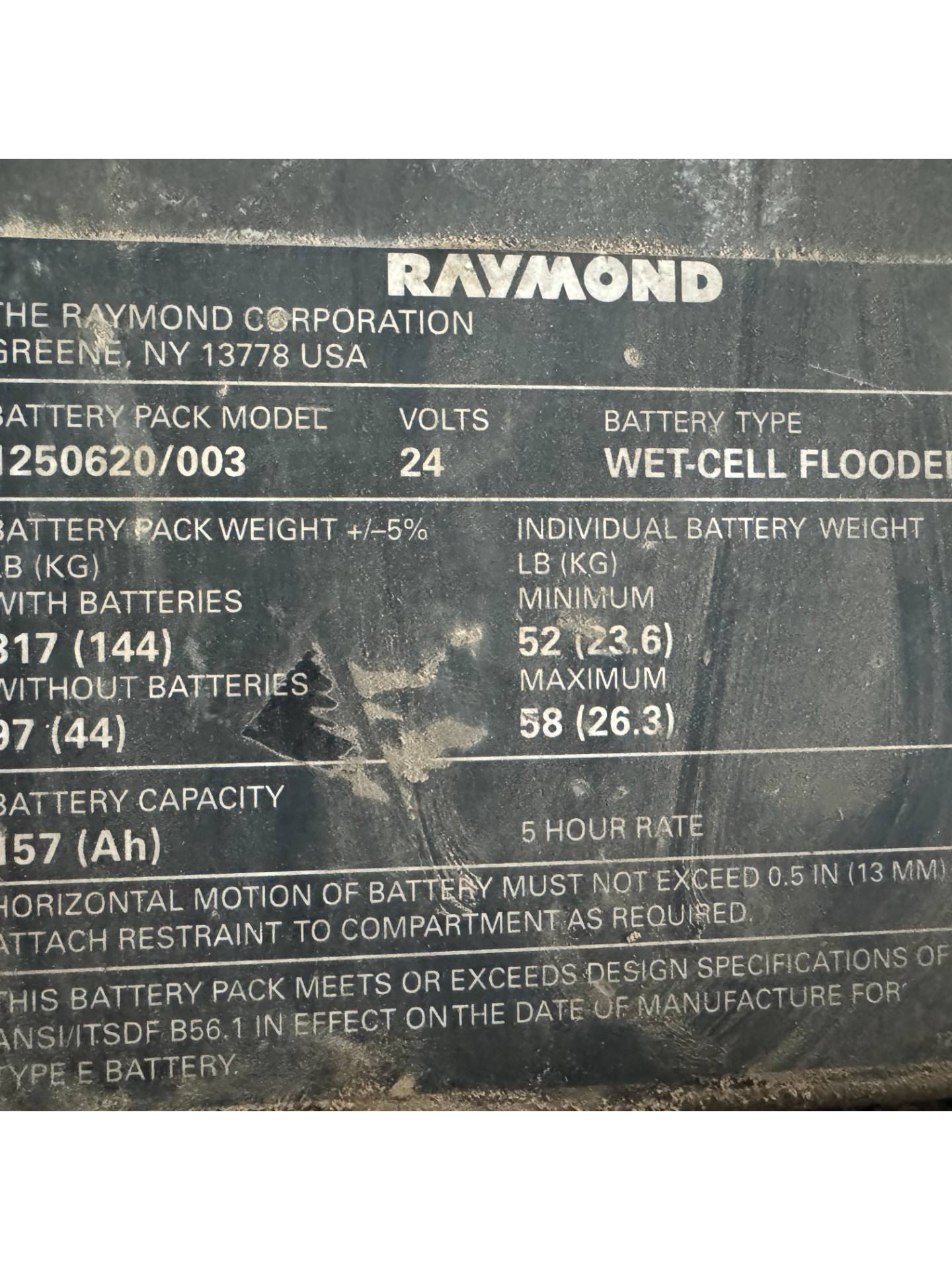 RAYMOND 8210 ELECTRIC PALLET JACK For Sale | Aucto