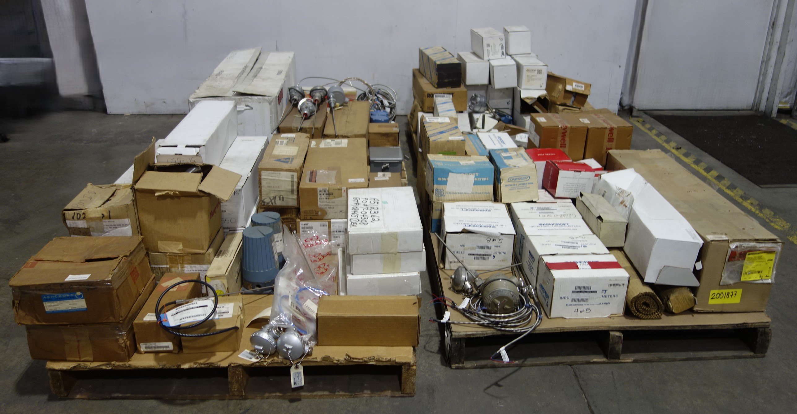 4 PALLETS OF ASSORTED TEMP SENSORS