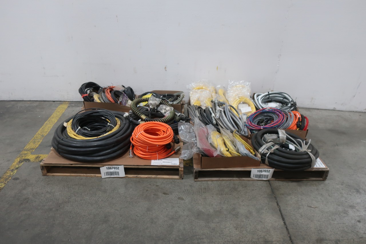 SKU 1067652 -2 PALLETS OF ASSORTED CORDSET CABLES