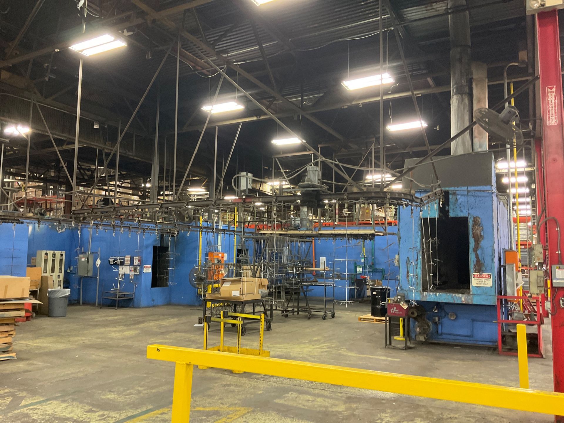 CONVEYOR PAINT LINE
