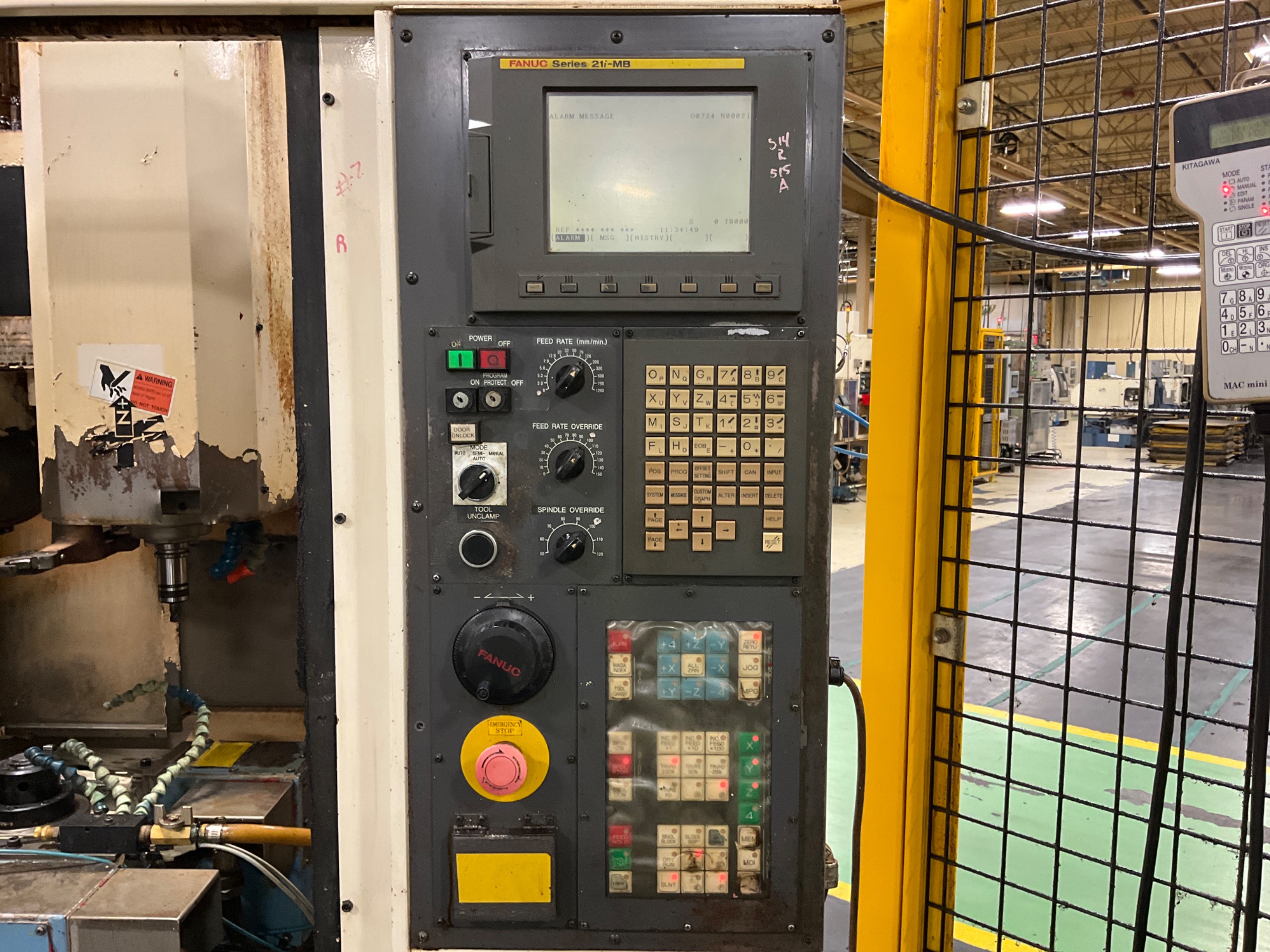 2003 TOYOSK TVT301S VERTICAL MACHINING CENTER For Sale | Aucto