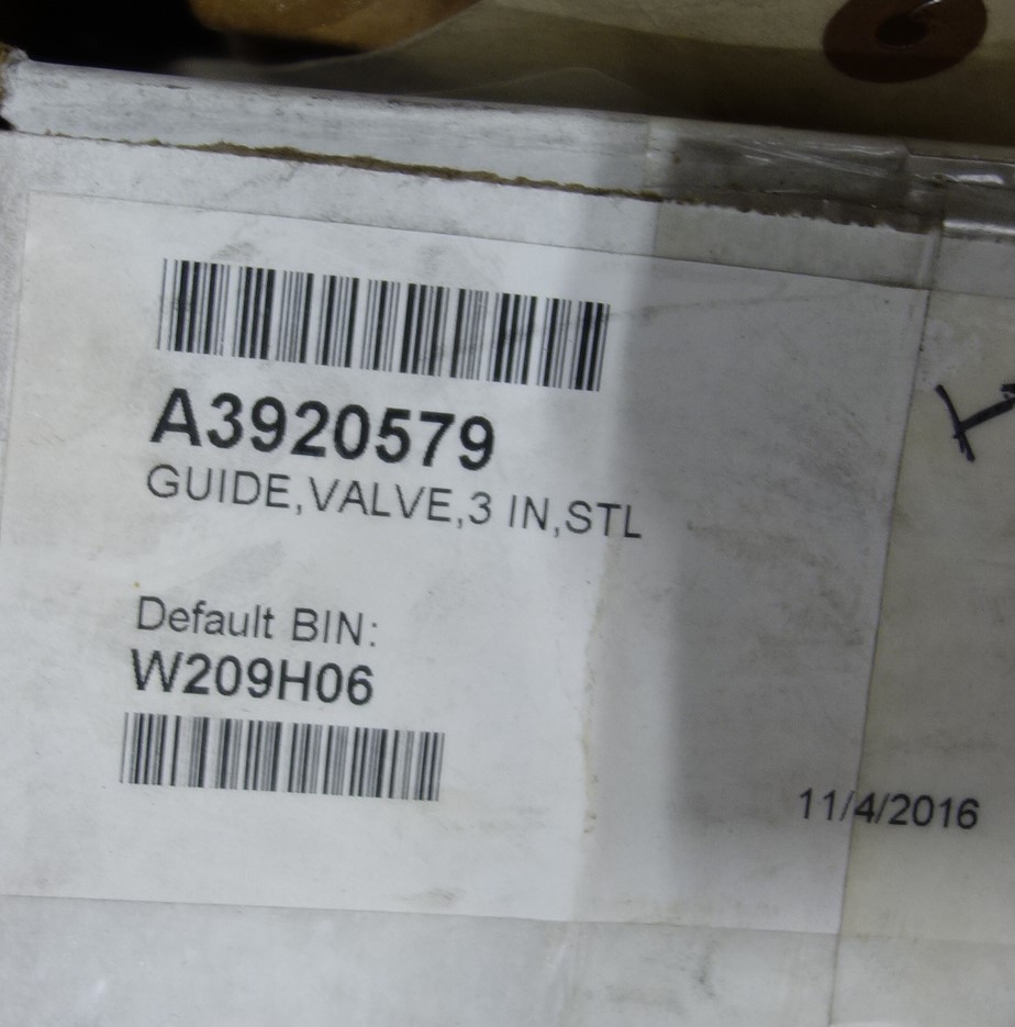 3 PALLETS OF ASSORTED VALVE PARTS AND ACCESSORIES