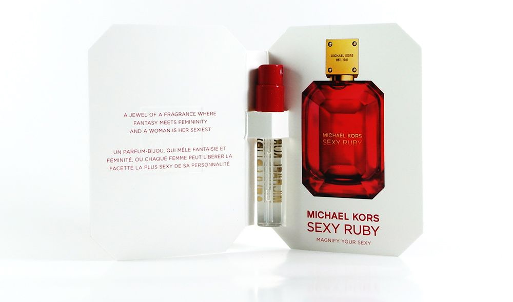 Request your free Michael Kors Sexy Ruby Eau de Parfum Spray sample