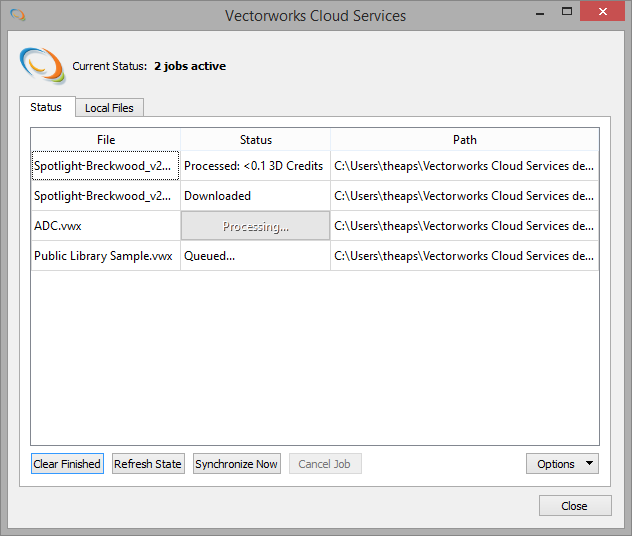 Vectorworks Cloud Services Vectorworks Cloud Services Desktop App