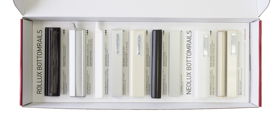 Vertilux Blinds & Shades® | Sample Kit - Rollux Bottomrails