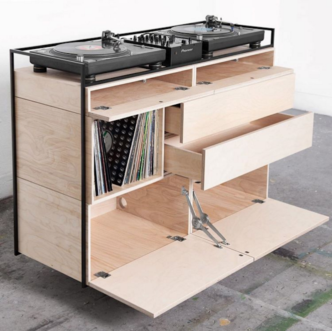 Check out this new sleek and mobile DJ console - The Vinyl Factory
