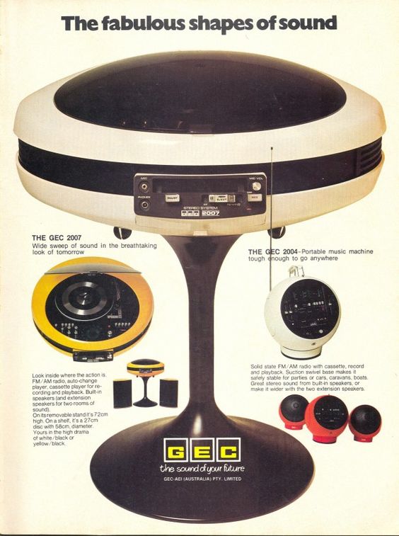 The 15 most incredible Space Age record players