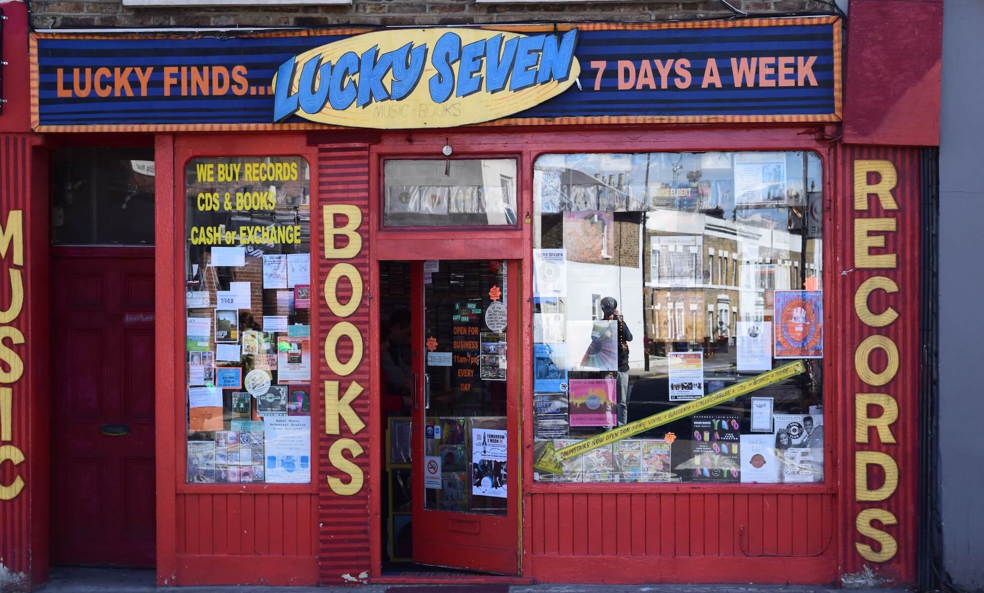 Paying homage to London's beloved Lucky Seven record shop