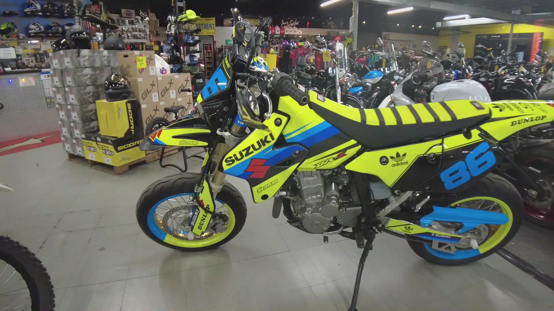 2018 SUZUKI CUSTOM DRZ400SM - Vidifye