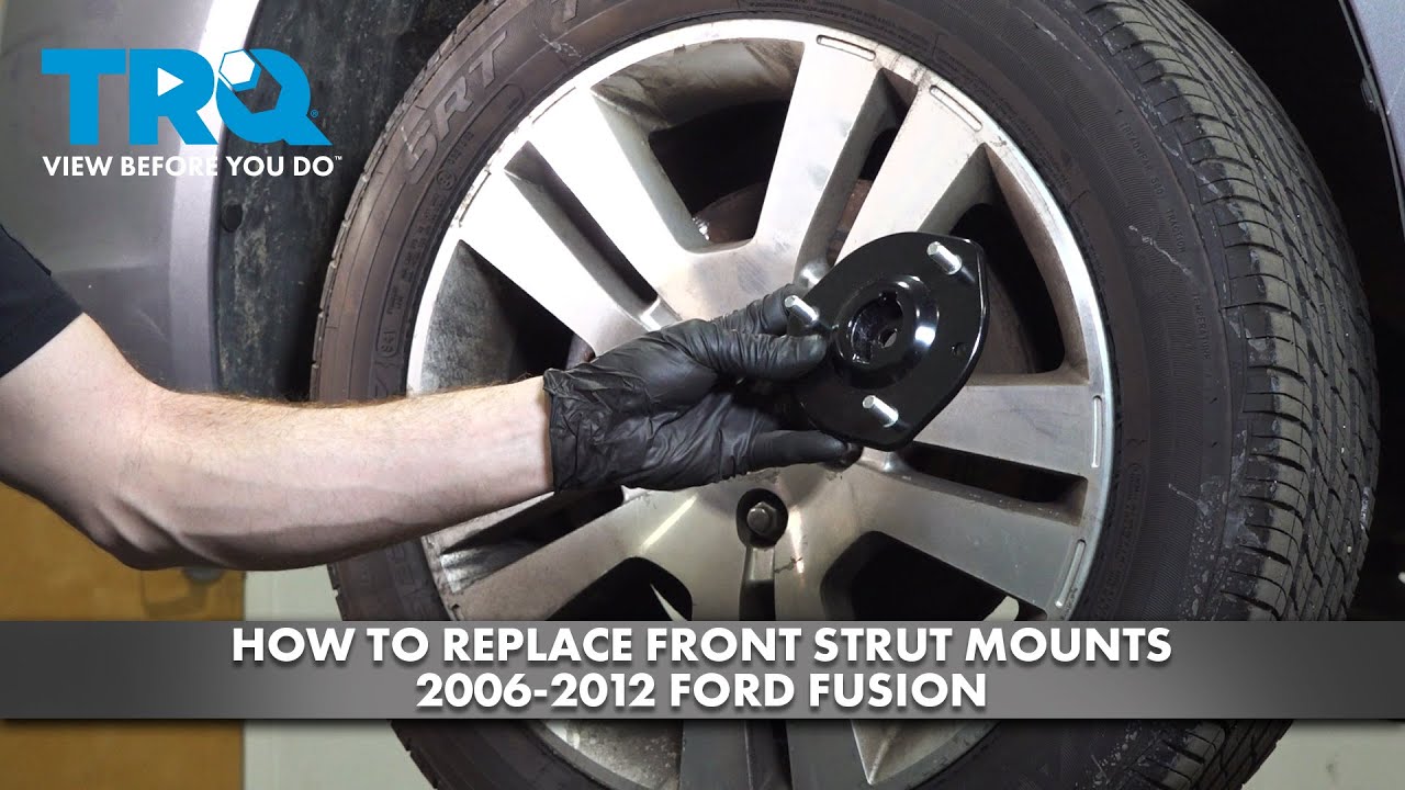 How to Replace Front Strut Mounts 2006-2012 Ford Fusion | 1A Auto
