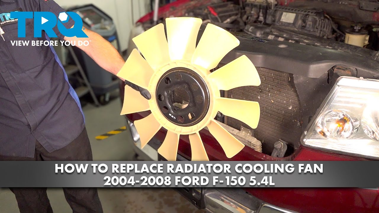 How to Replace Radiator Cooling Fan 2004-2008 Ford F-150 54L V8 | 1A Auto