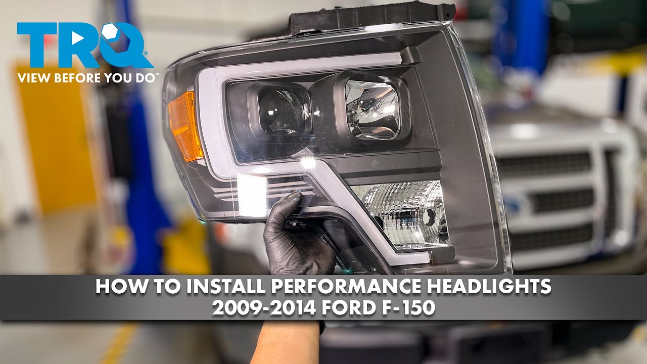 How to Replace Performance Headlights 2009-2014 Ford F-150 | 1A Auto