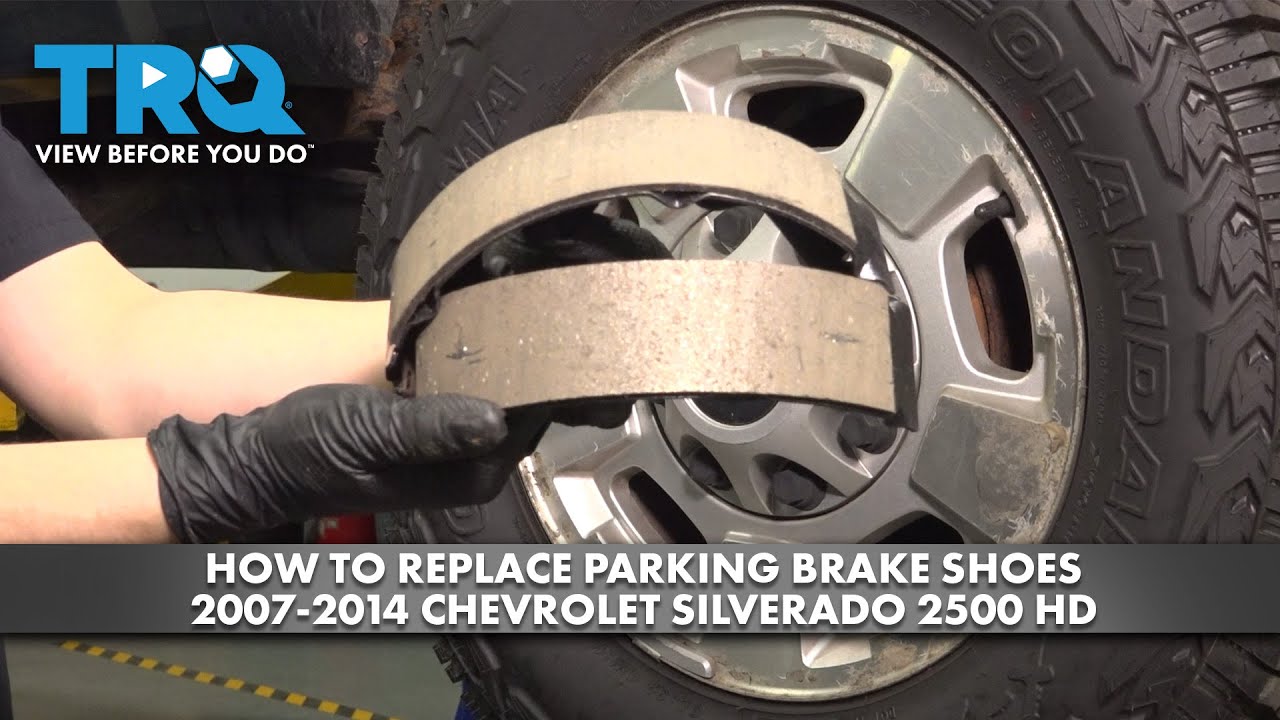 How to Replace Parking Brake Shoes 2007-2014 Chevrolet Silverado 2500 HD | 1A Auto