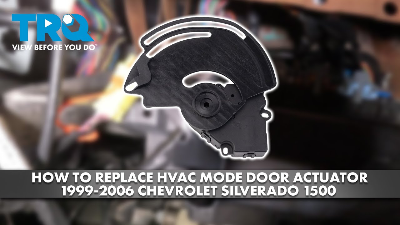 How to Replace HVAC Mode Door Actuator 1999-2006 Chevrolet Silverado 1500 | 1A Auto