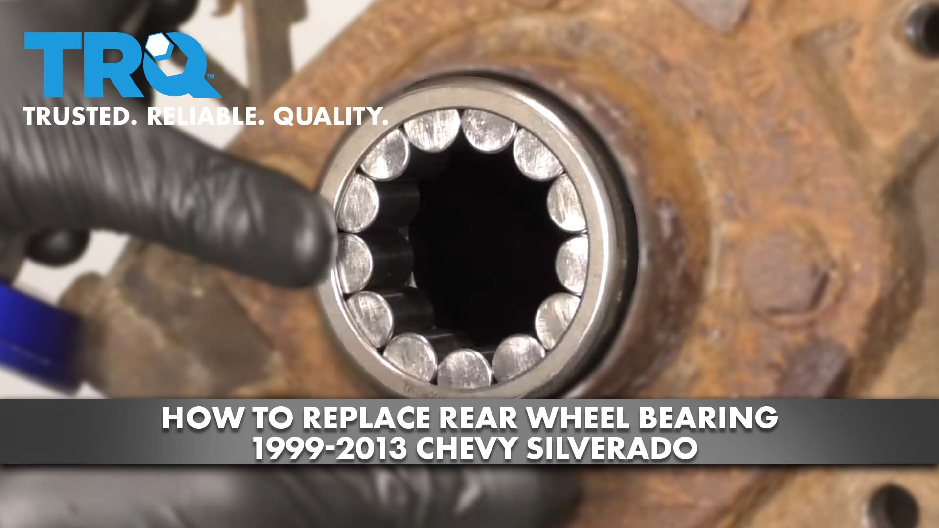 How to Replace Rear Wheel Bearing 1999-2013 Chevy Silverado | 1A Auto