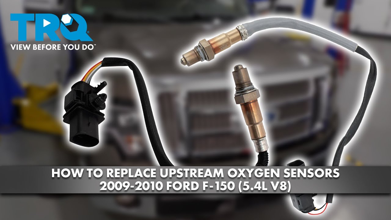 How to Replace Upstream Oxygen Sensors 2009-2010 Ford F-150 54L V8 | 1A Auto