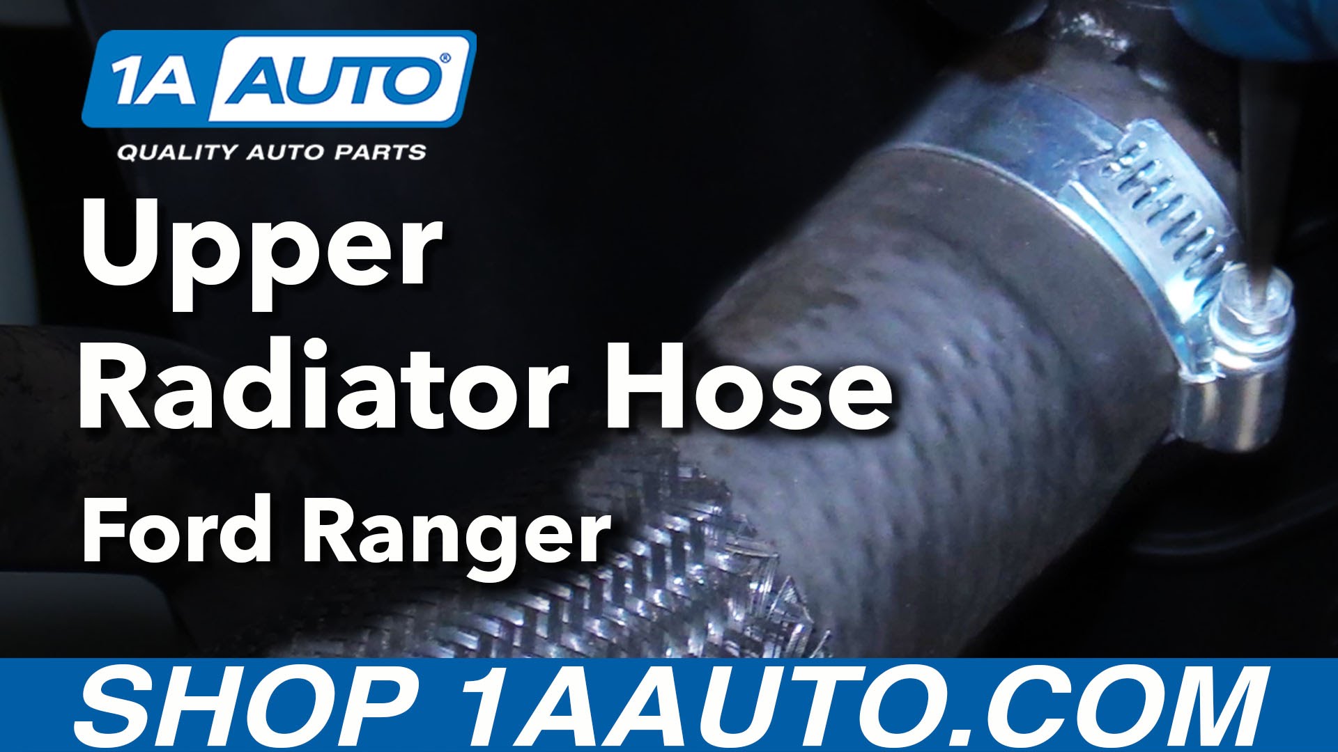 How to Replace Upper Radiator Hose 1998-2012 Ford Ranger 4-0L V6 | 1A Auto